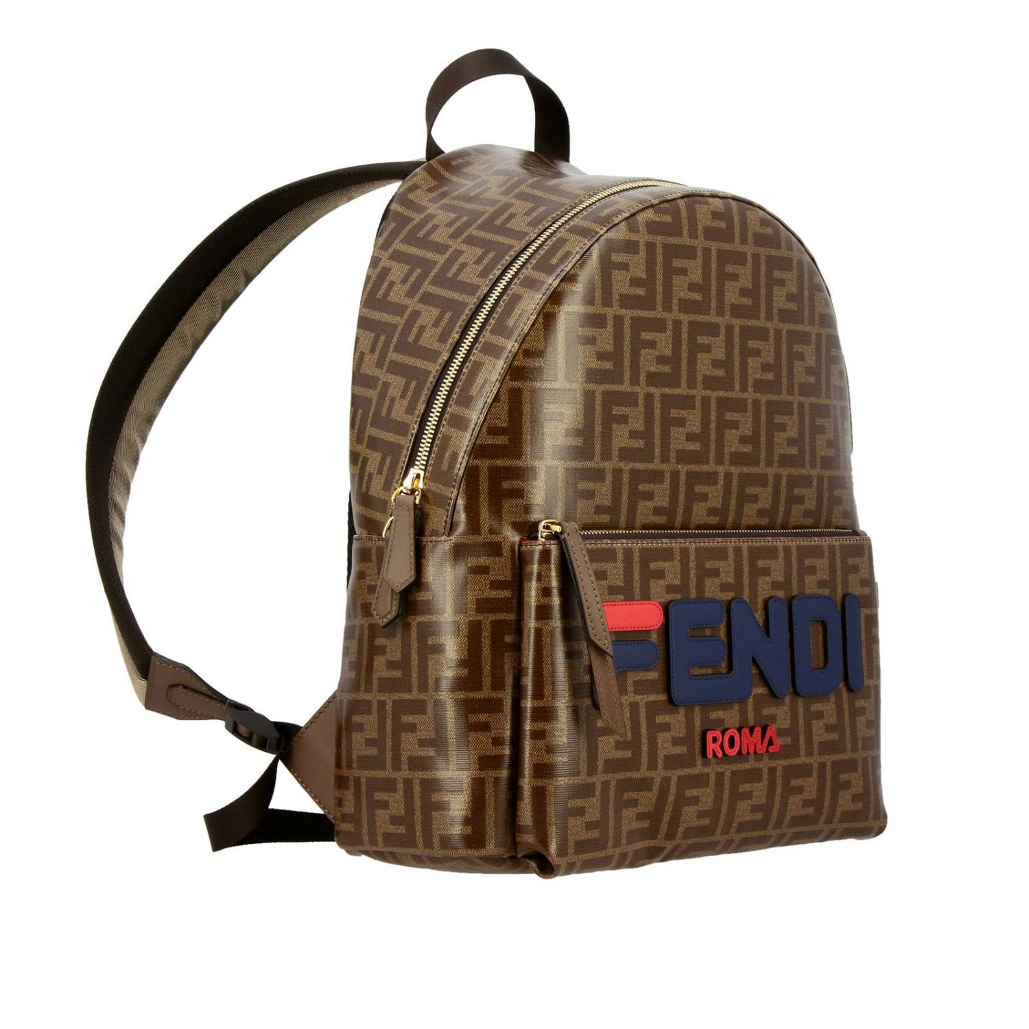 FENDI: Bags men | Backpack Fendi Men Brown | Backpack Fendi 7VZ042 A5N7 ...