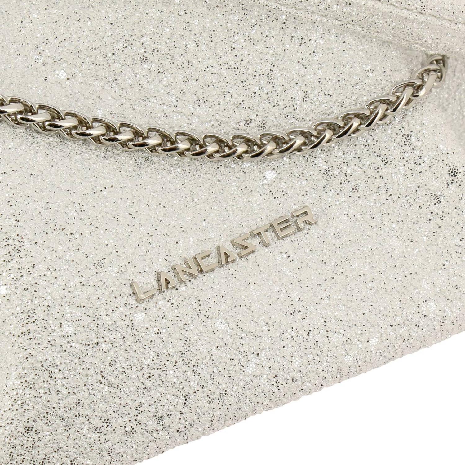 Lancaster Paris Outlet: Shoulder bag women - Silver | Mini Bag ...