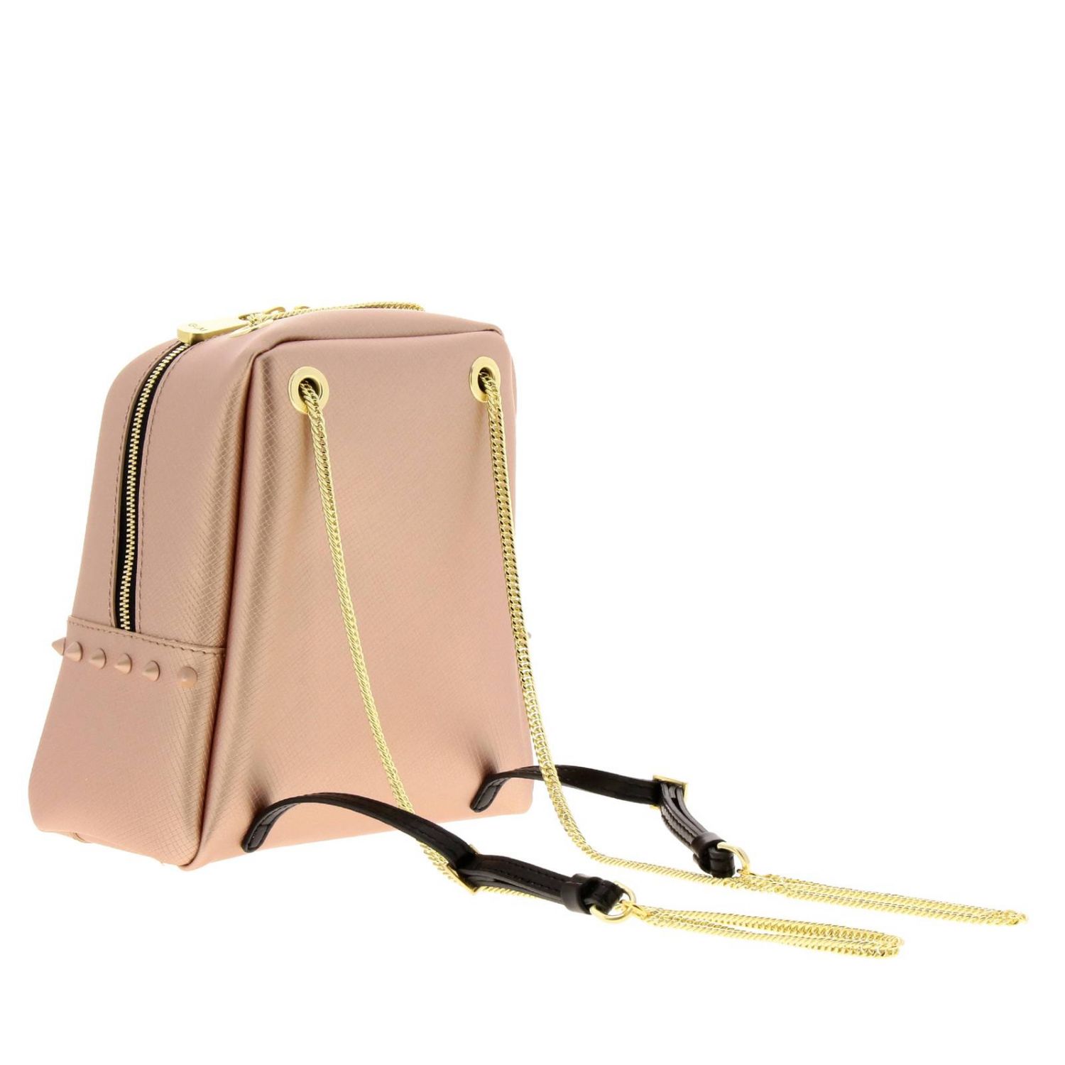 Gum Outlet: Shoulder bag women - Pink | Backpack Gum ZN 1677 SATIN STUD ...