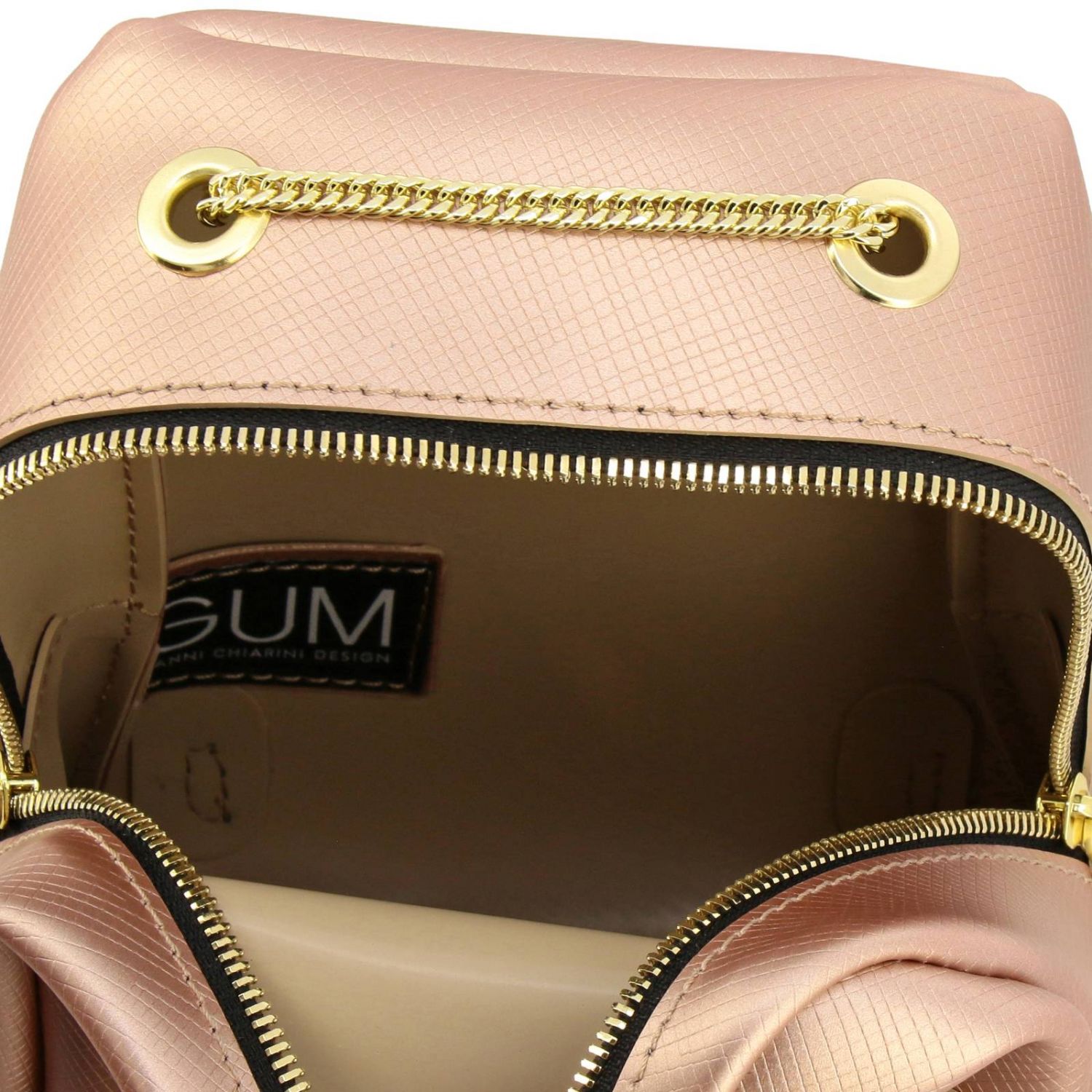 Gum Outlet: Shoulder bag women - Pink | Backpack Gum ZN 1677 SATIN STUD ...