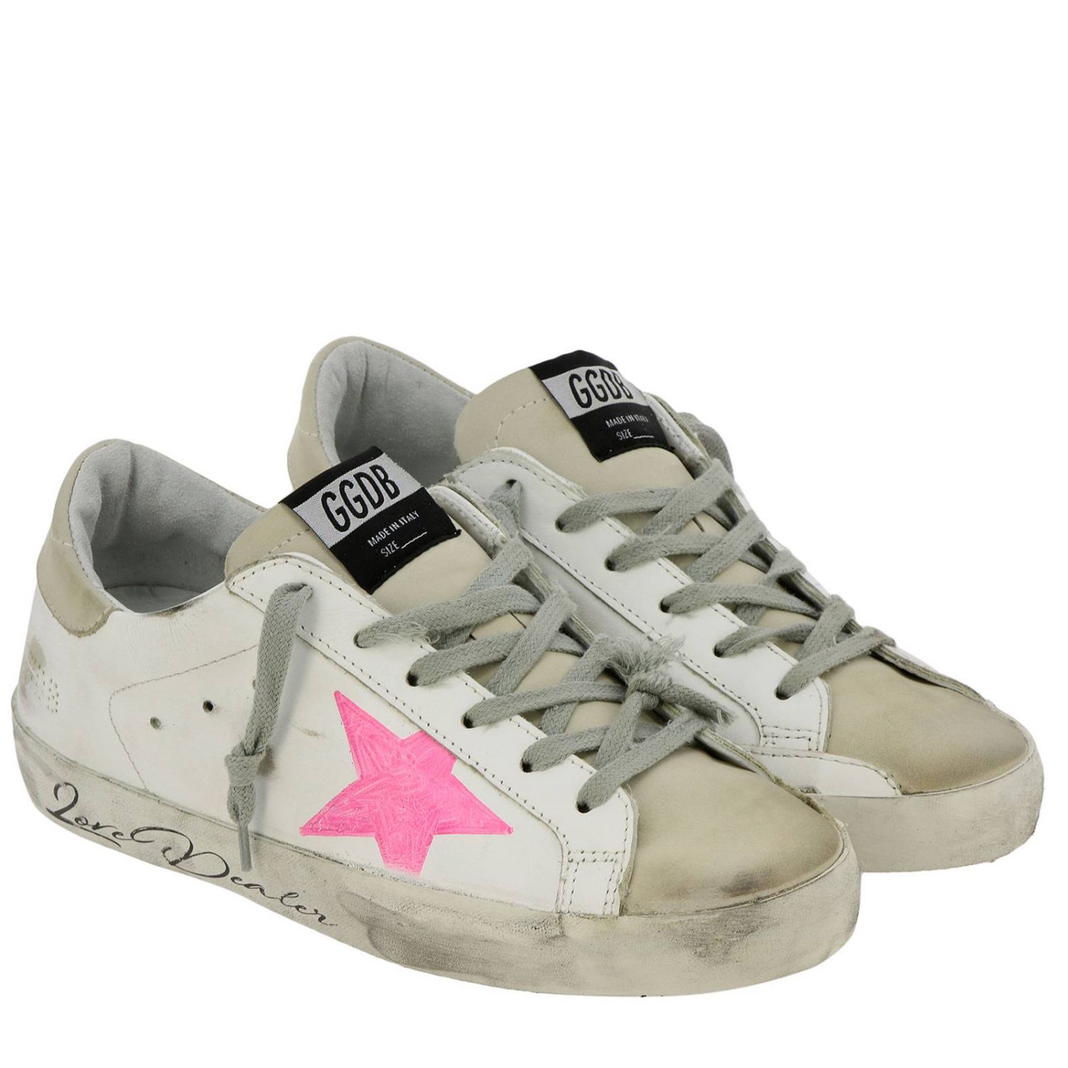Golden Goose Outlet: Shoes women - White | Sneakers Golden Goose ...