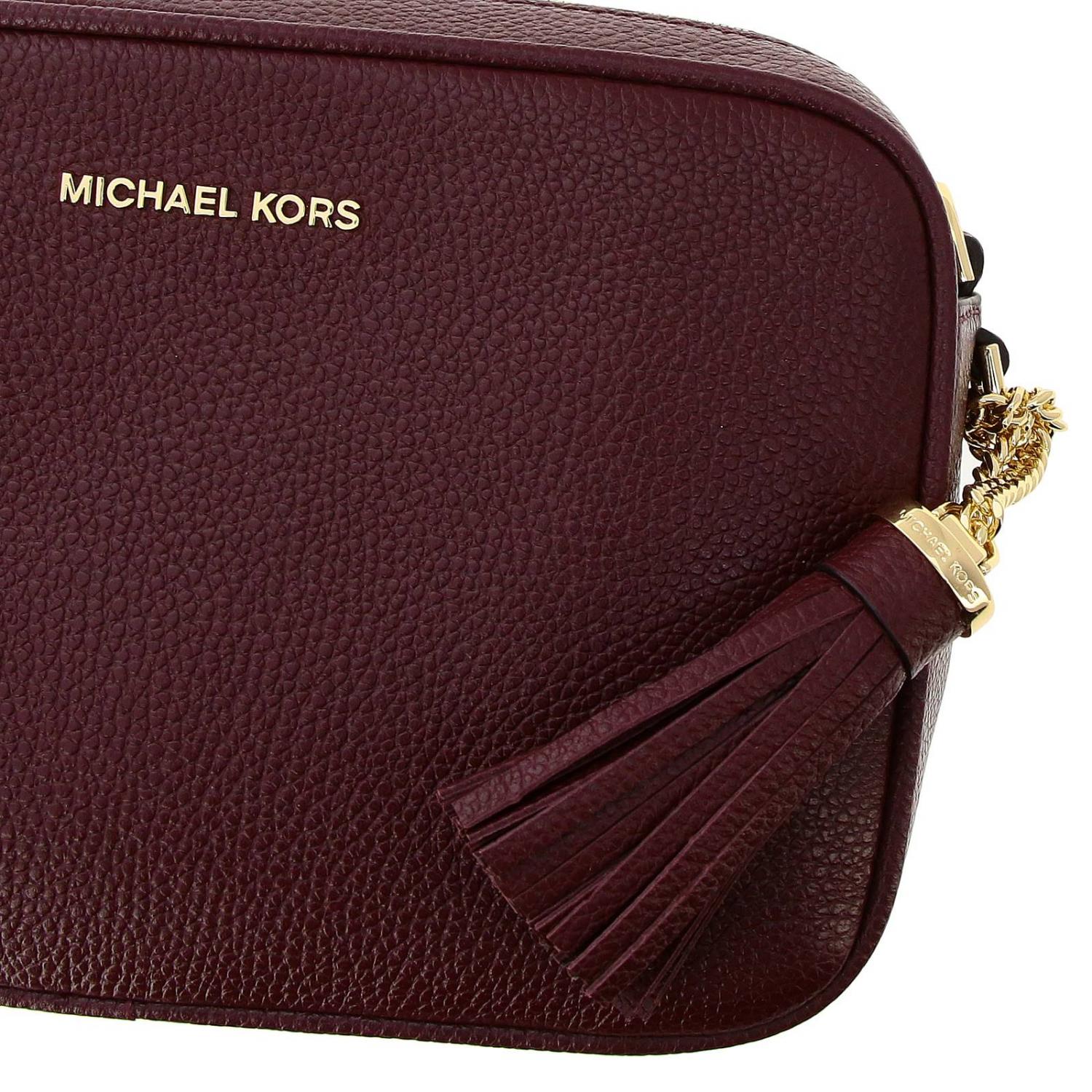 Michael Kors Outlet: Mini bag women Michael - Burgundy | Mini Bag ...