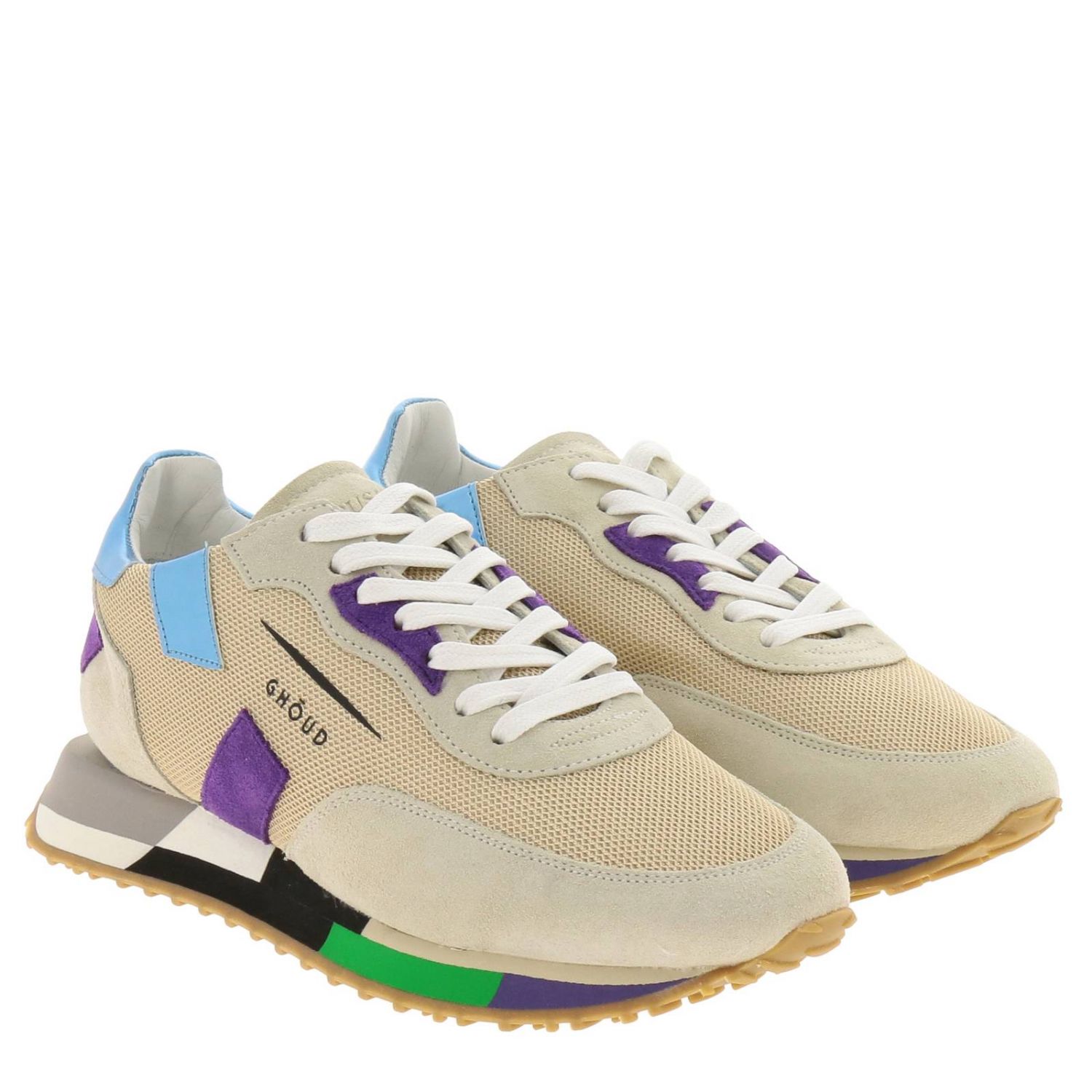 Ghoud Outlet: sneakers for woman - Champagne | Ghoud sneakers RMLW ...