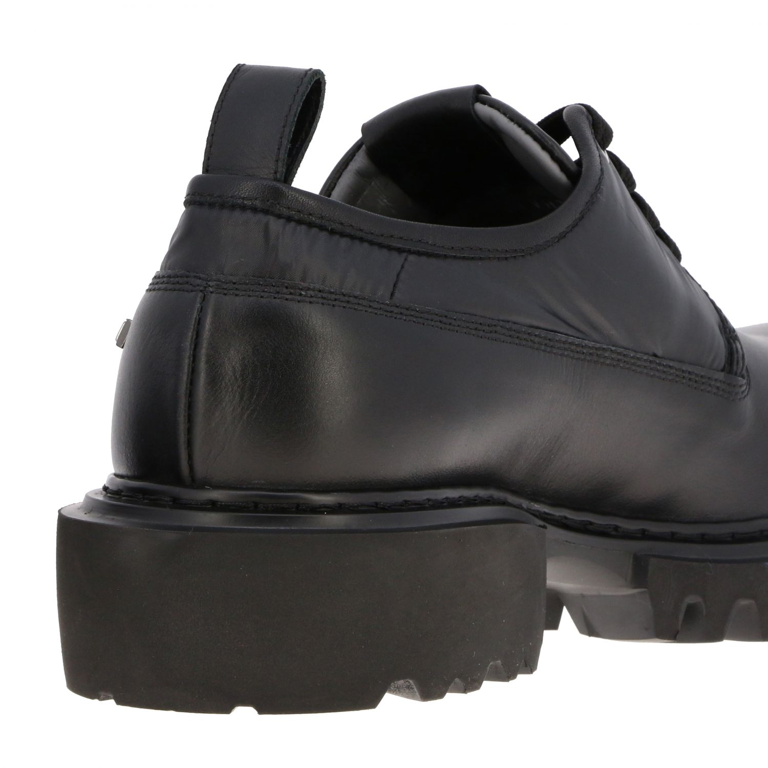 Paciotti 4Us Outlet: Shark derby pelle e nylon | Scarpe Stringate ...