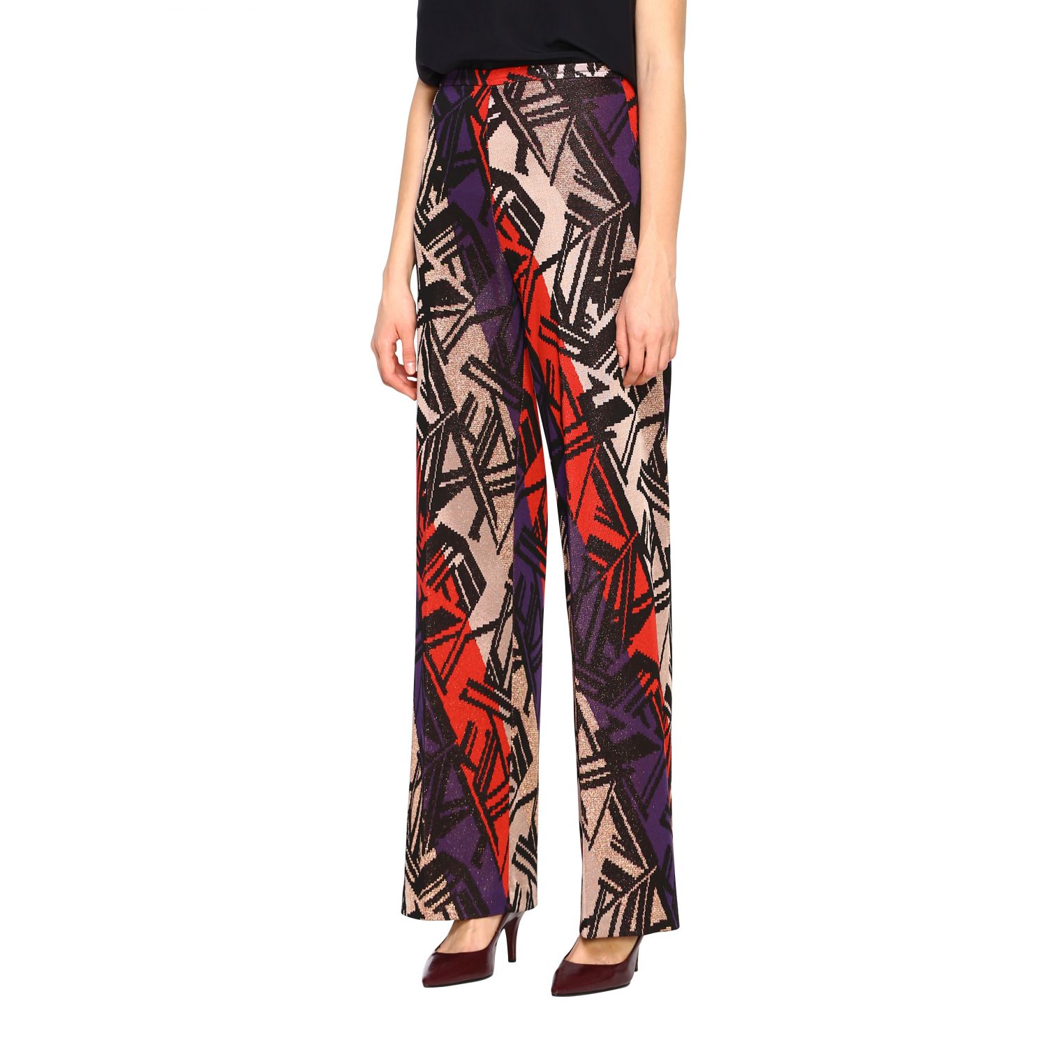 Hanita Outlet: Pants women - Multicolor | Pants Hanita HP1000 2589 ...