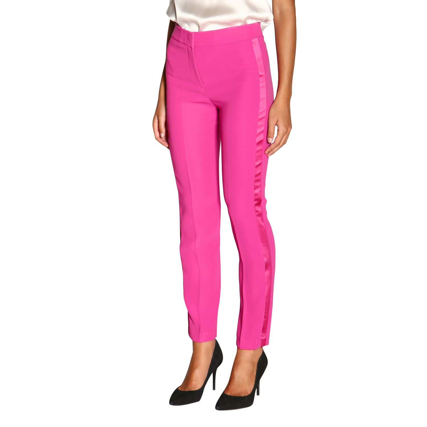 Hanita Outlet: pants for woman - Fuchsia | Hanita pants HP995 2584 ...