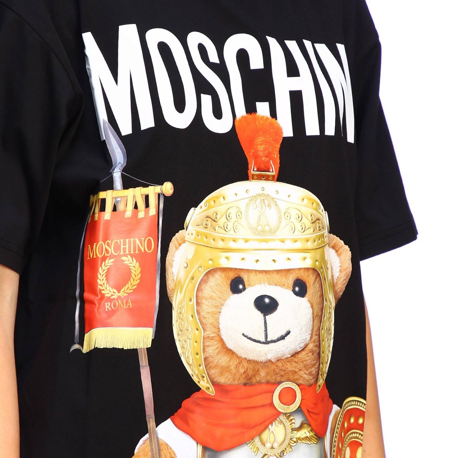 Outlet de Moschino Couture: Camiseta de manga corta oversize de con ... Outlet de Moschino Couture: Camiseta de manga corta oversize de con ...