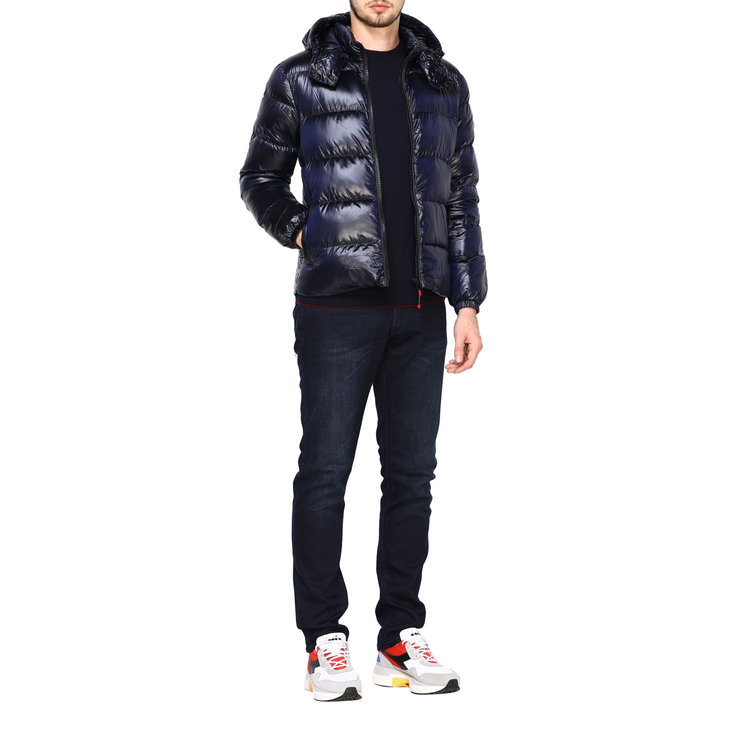 Museum Outlet: Rusty piumino lucido con cappuccio staccabile | Giacca ... Museum Outlet: Rusty piumino lucido con cappuccio staccabile | Giacca ...