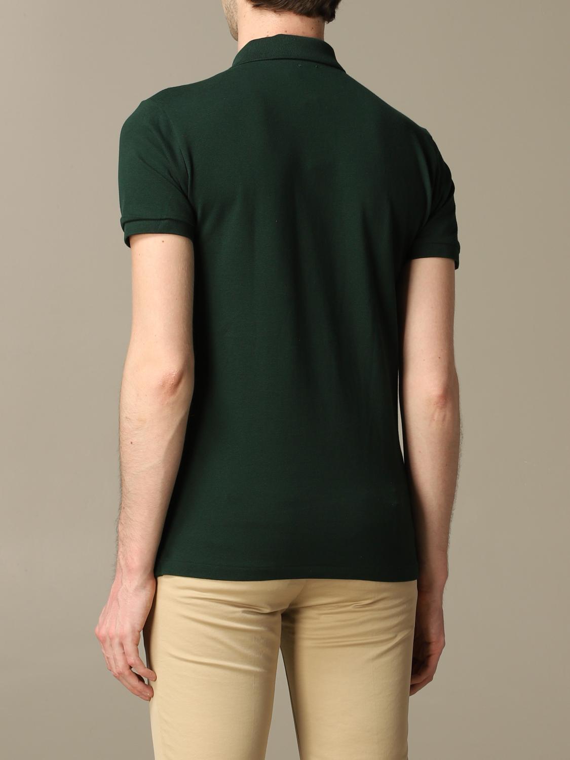 POLO RALPH LAUREN: polo shirt in honeycomb cotton | Polo Shirt Polo Ralph Lauren Men Forest ...