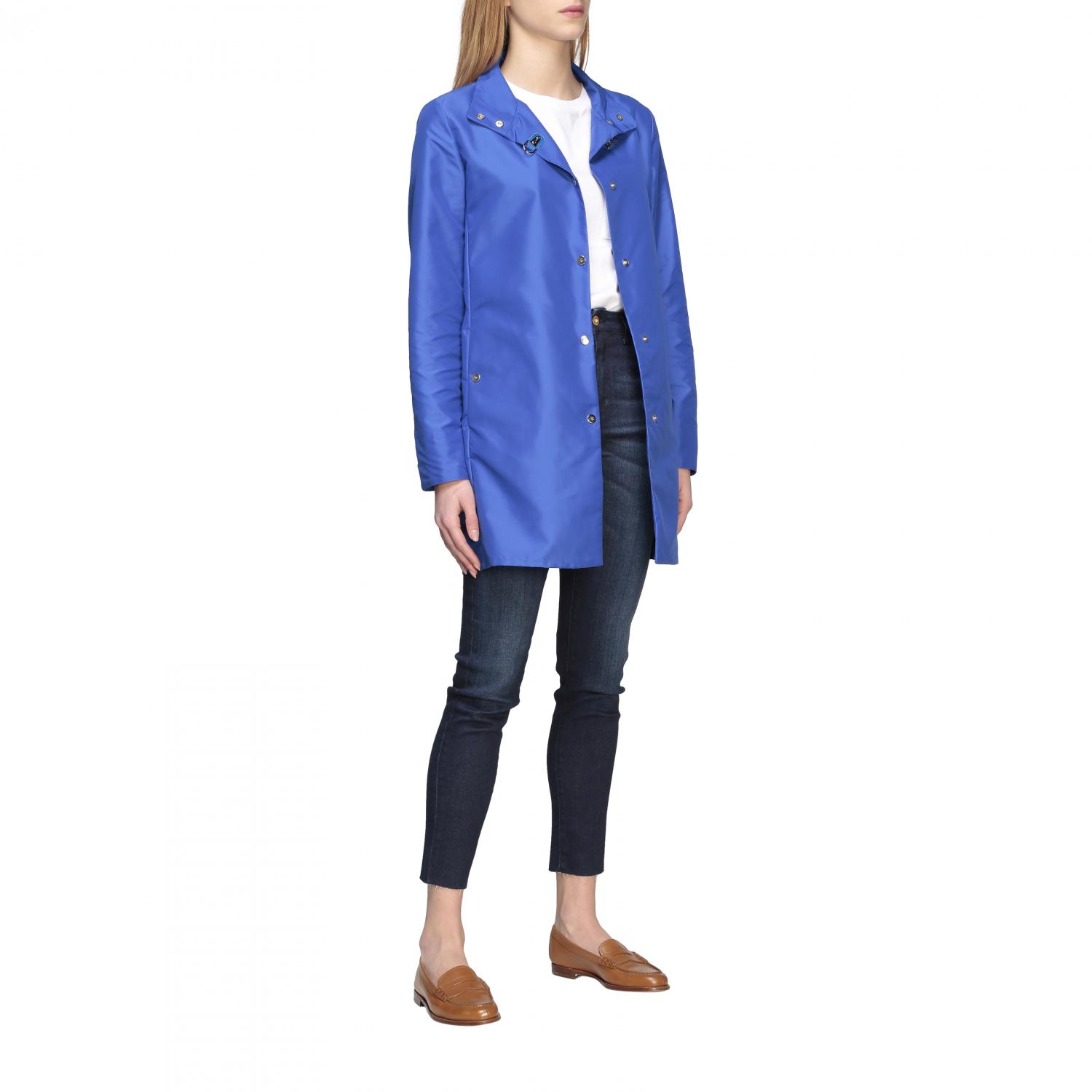 Fay Outlet: Cappotto Virginia caban in nylon con alamaro | Cappotto Fay ... Fay Outlet: Cappotto Virginia caban in nylon con alamaro | Cappotto Fay ...