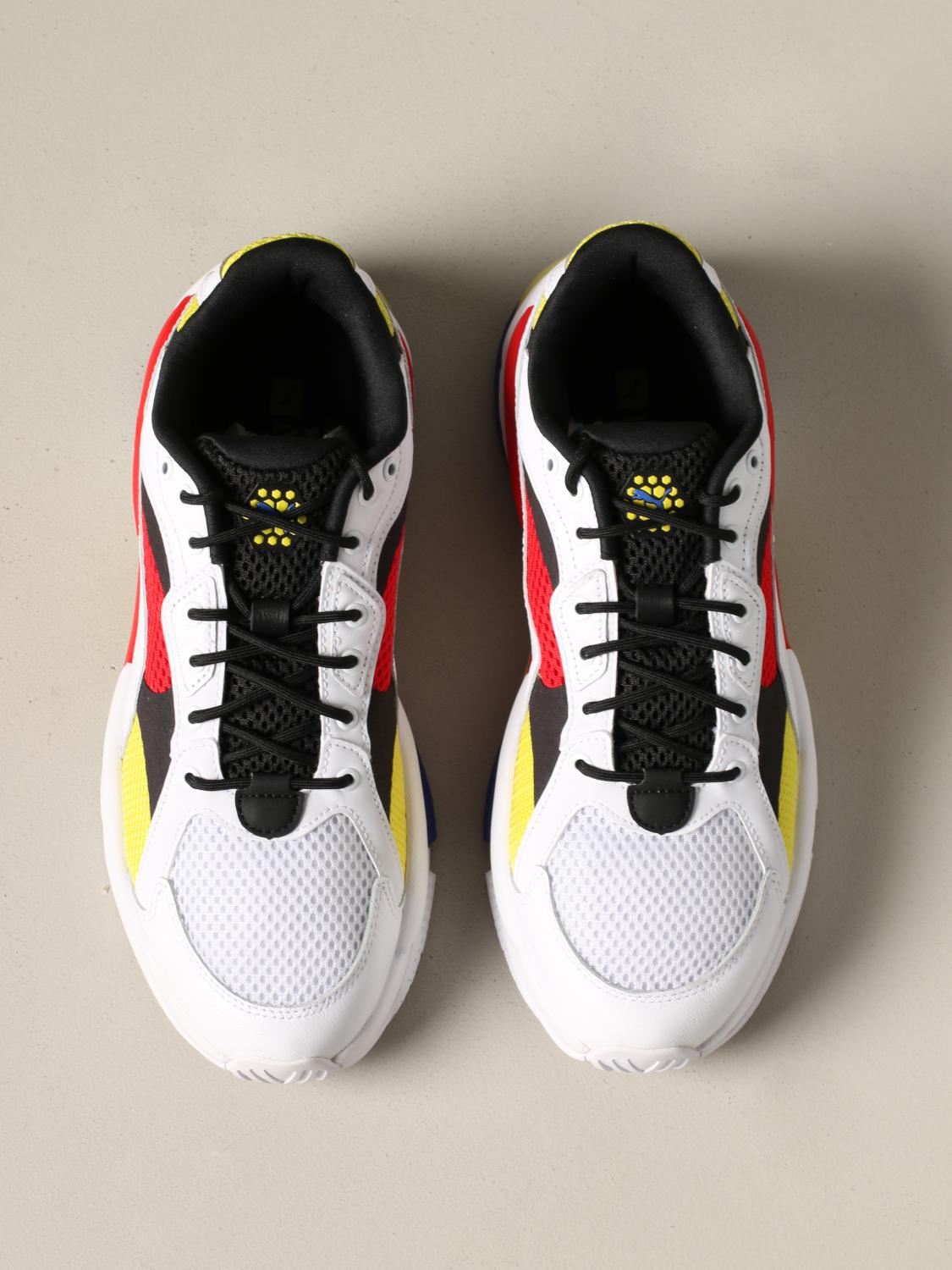 Puma Outlet: Sneakers Liquid cell epsilon in mesh e rete - Bianco ...