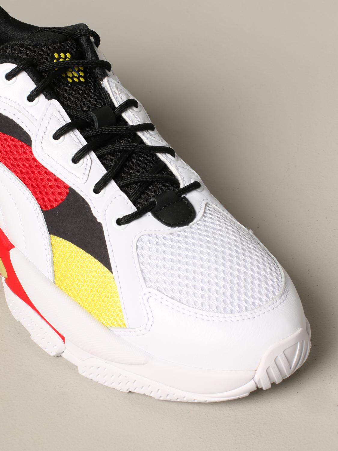 Puma Outlet: Sneakers Liquid cell epsilon in mesh e rete - Bianco ...