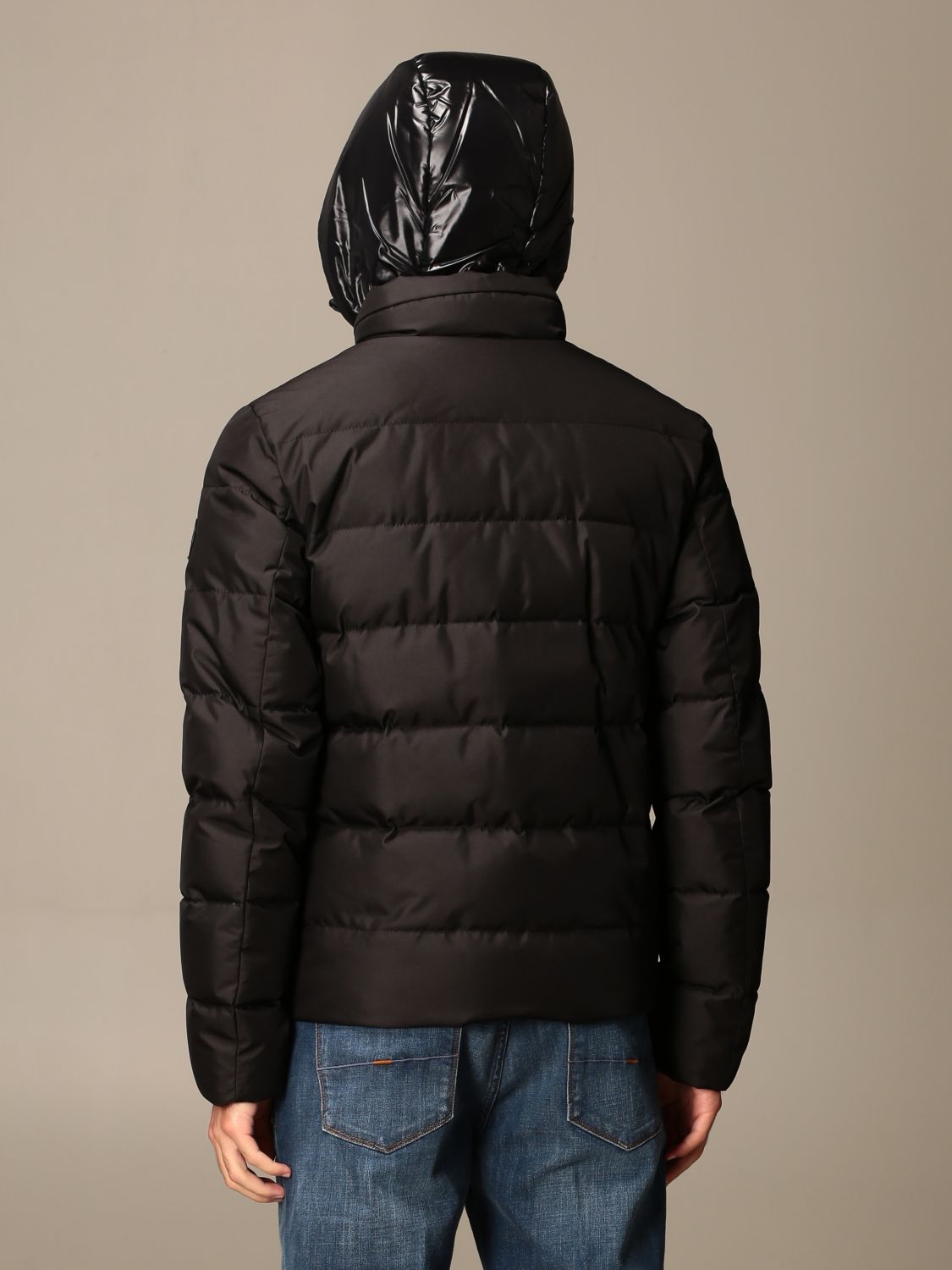FAY: Piumino Nathan classic con cappuccio e zip | Giacca Fay Uomo Nero ... FAY: Piumino Nathan classic con cappuccio e zip | Giacca Fay Uomo Nero ...