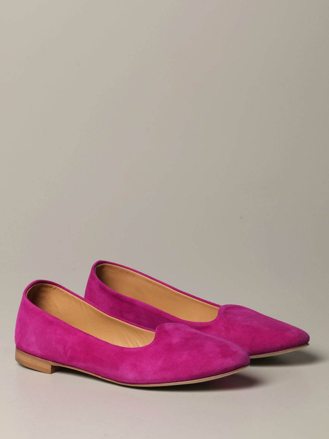 Schuhe Damen Anna F Mokassins Anna F Damen Fuchsia Mokassins Anna F 5261 Giglio De