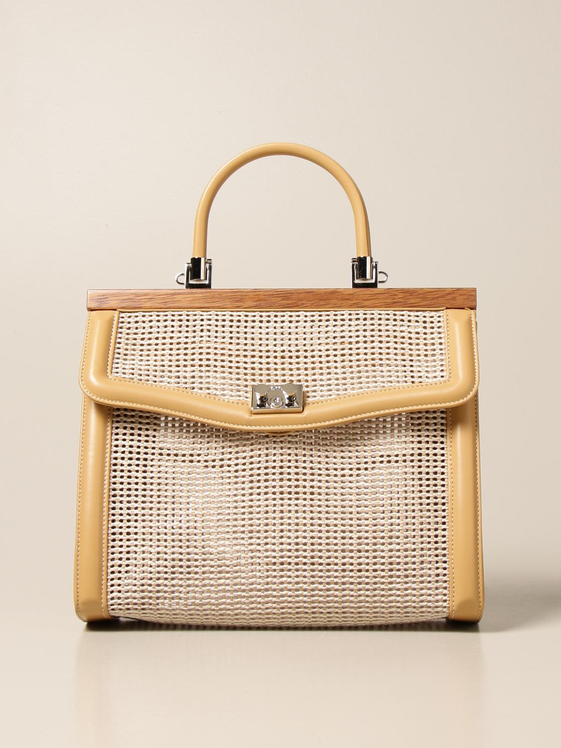 RODO: handbag for woman - Natural | Rodo handbag B8591 704 online at ...