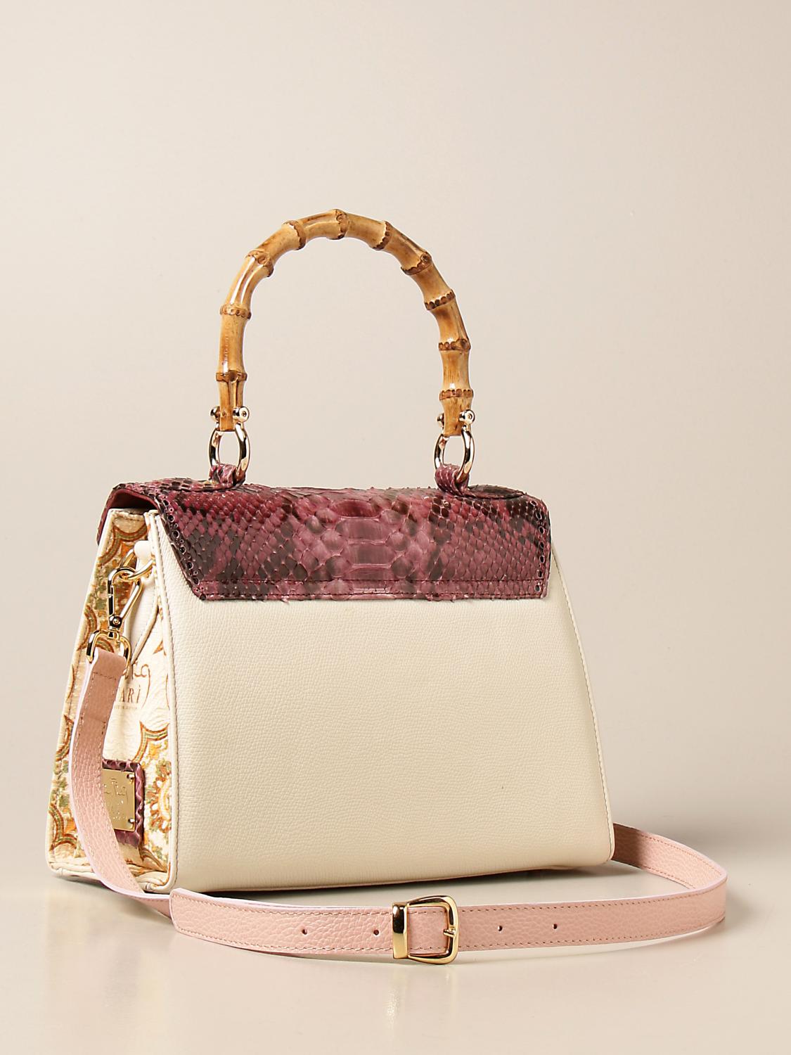 TARI' RURAL DESIGN: Damen Handtasche - Violett | Tari' Rural Design ...