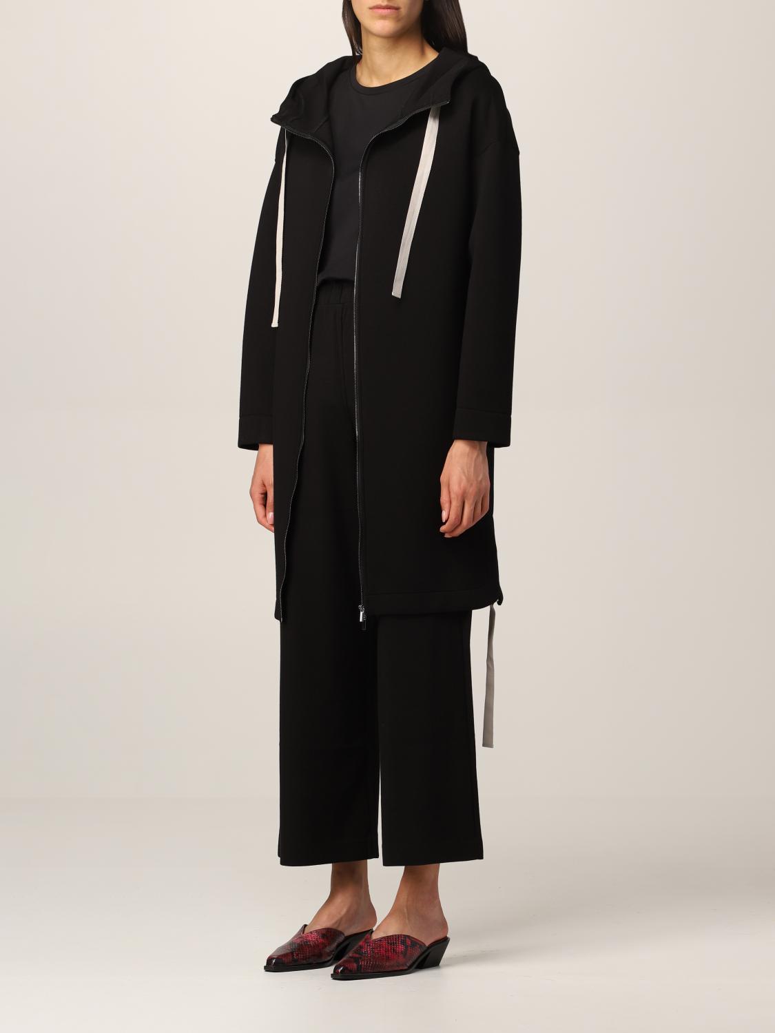 S MAX MARA: Felpa con zip in viscosa | Felpa S Max Mara Donna Nero ... S MAX MARA: Felpa con zip in viscosa | Felpa S Max Mara Donna Nero ...