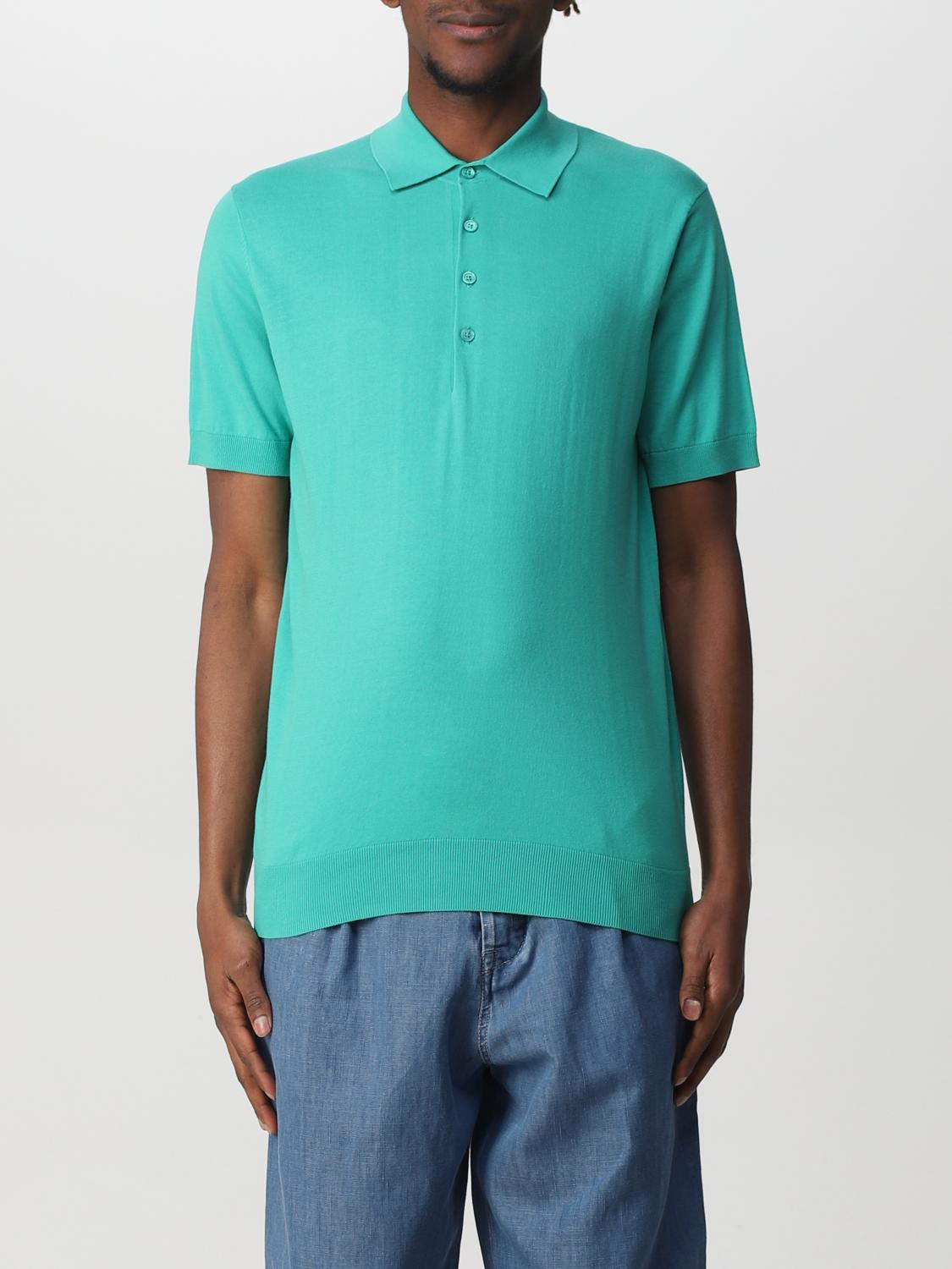Paolo Pecora Polo Shirt Men In Green | ModeSens