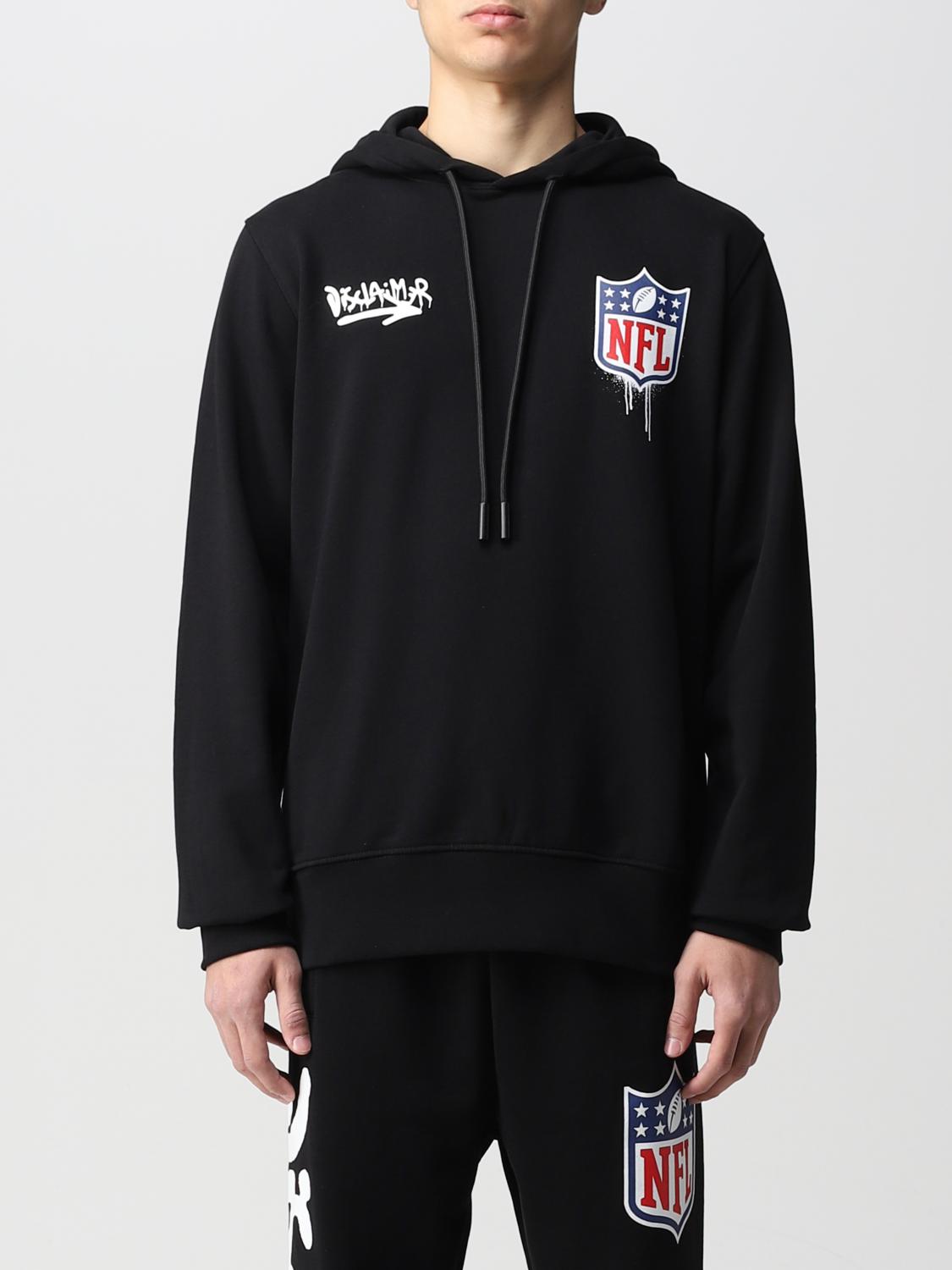 DISCLAIMER: Sweatshirt men - Black | Disclaimer sweatshirt 53000 online ...