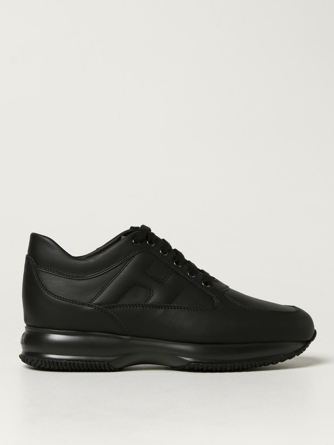 HOGAN: Interactive sneakers in leather | Sneakers Hogan Men Black ...