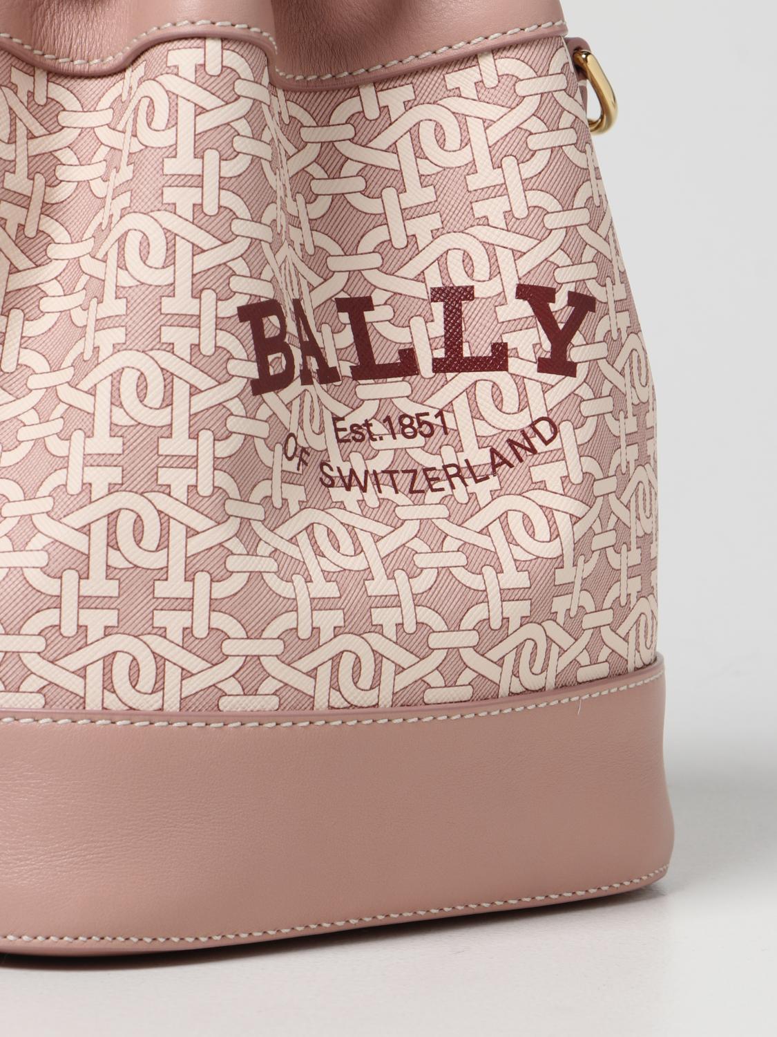 BALLY: Cleoh monogram TPU bag - Pink | Crossbody Bags Bally CLEOH.TPL ...