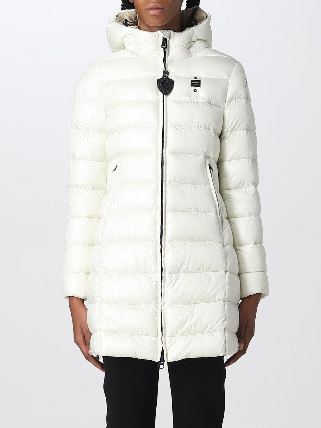 Blauer Jacket Woman Color Sand In White | ModeSens