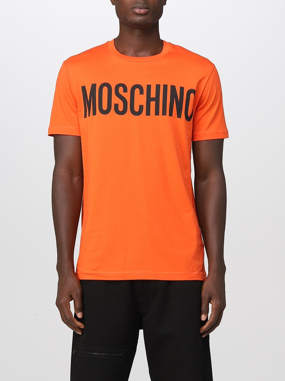 MOSCHINO COUTURE: t-shirt for man - Red | Moschino Couture t-shirt ...