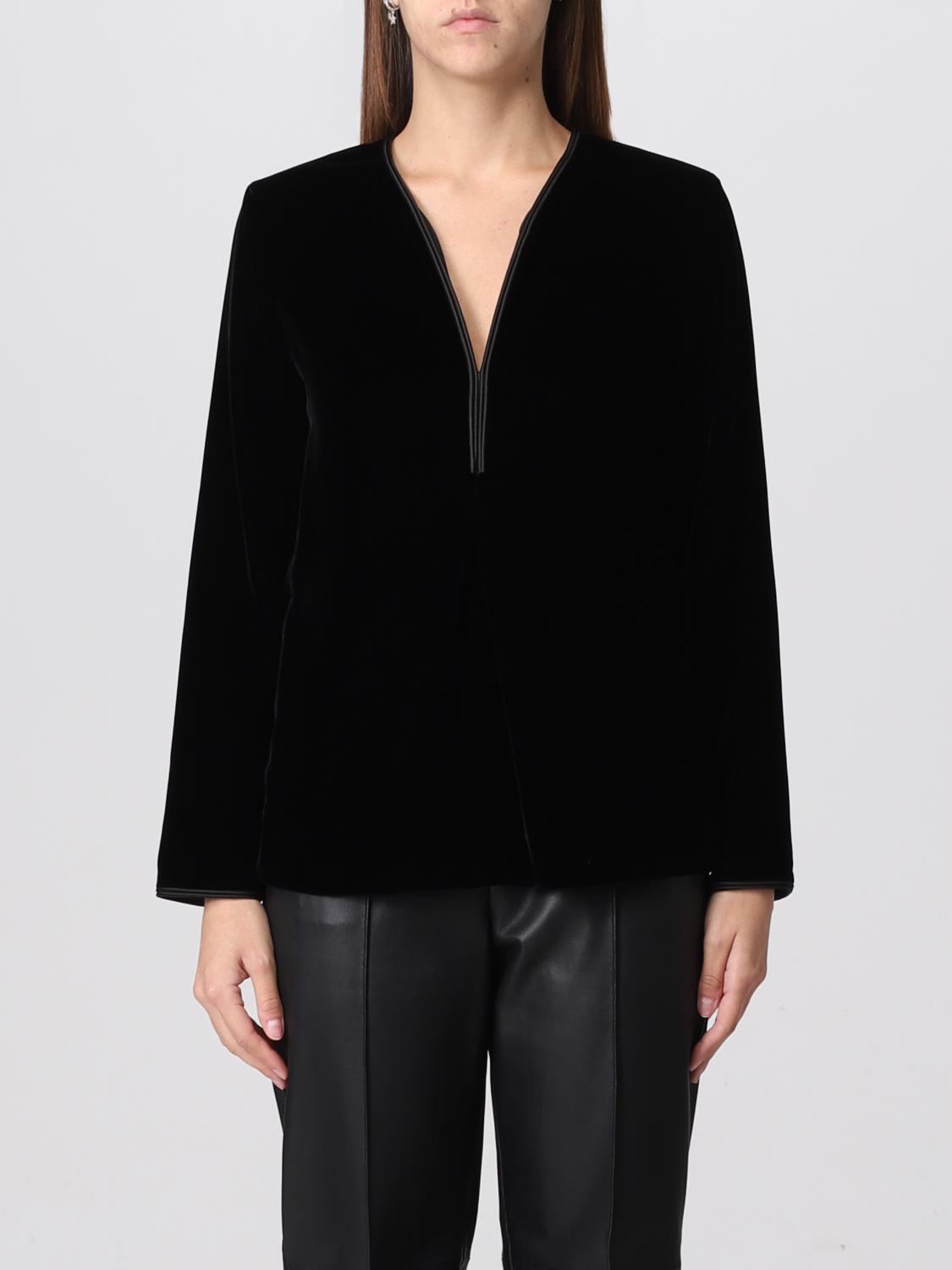 EMPORIO ARMANI: Pantalone donna - Nero | Pantalone Emporio Armani ...