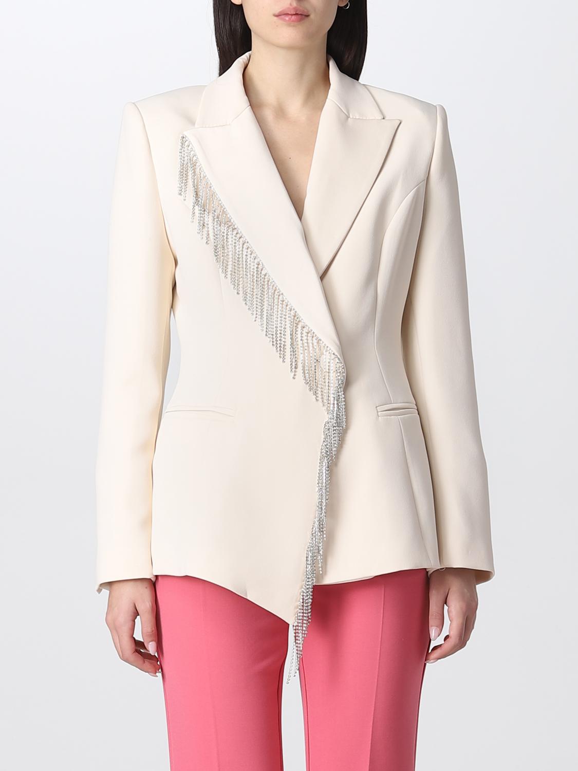SIMONA CORSELLINI: Damen Blazer - Ivory | Simona Corsellini Blazer ...