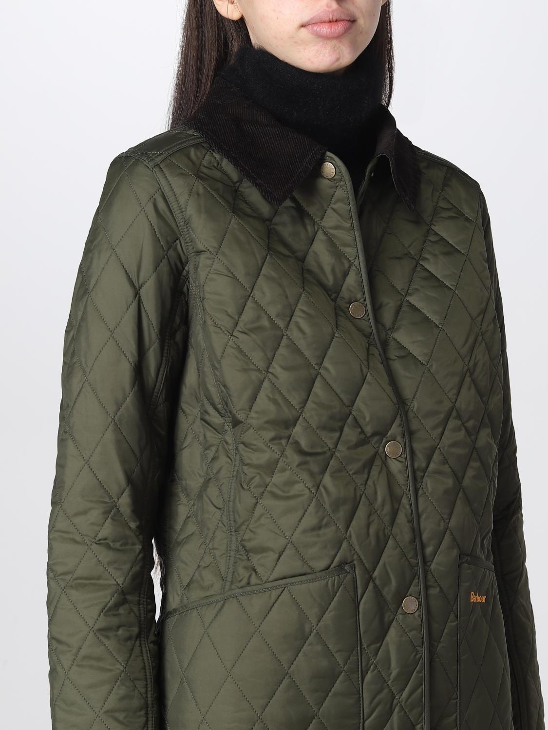 BARBOUR: Damen Jacke - Olive | Barbour Jacke LQU0475 online auf GIGLIO.COM