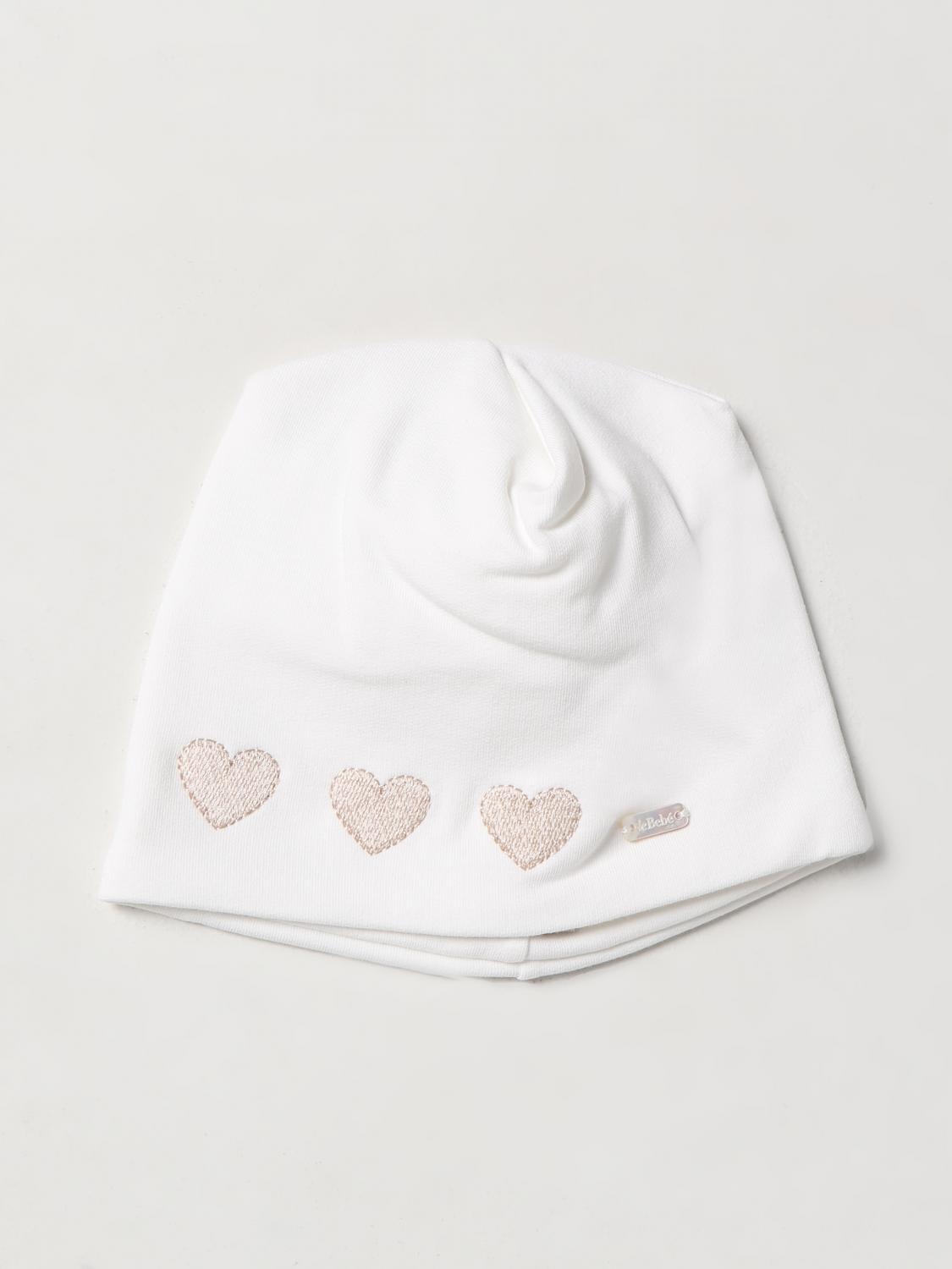 LE BEBE': hat for kids - Yellow Cream | Le Bebe' hat LBG4370 online on ...