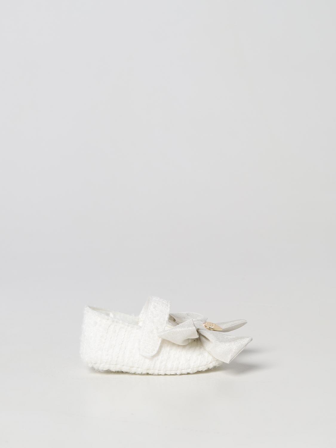 LE BEBE': Ballerina Le Bebè in tweed - Bianco | Scarpe Le Bebe' LBG4258 ...