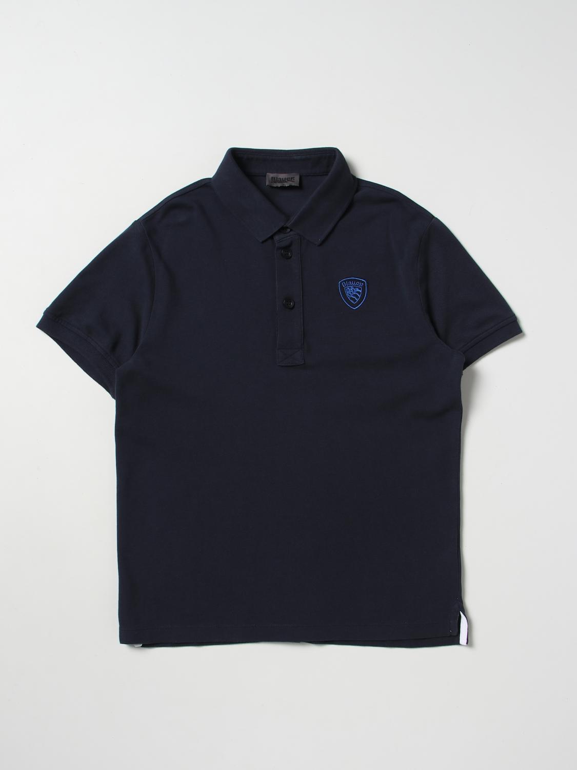 Blauer Polo Shirt Kids Color Royal Blue | ModeSens