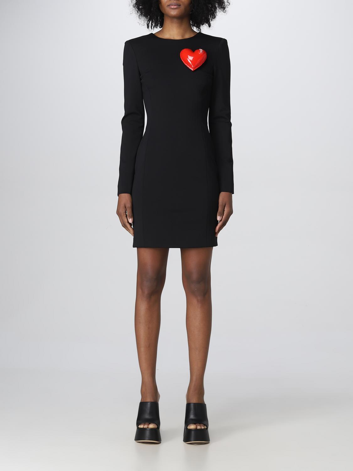 MOSCHINO COUTURE: dress for woman - Black | Moschino Couture dress ...