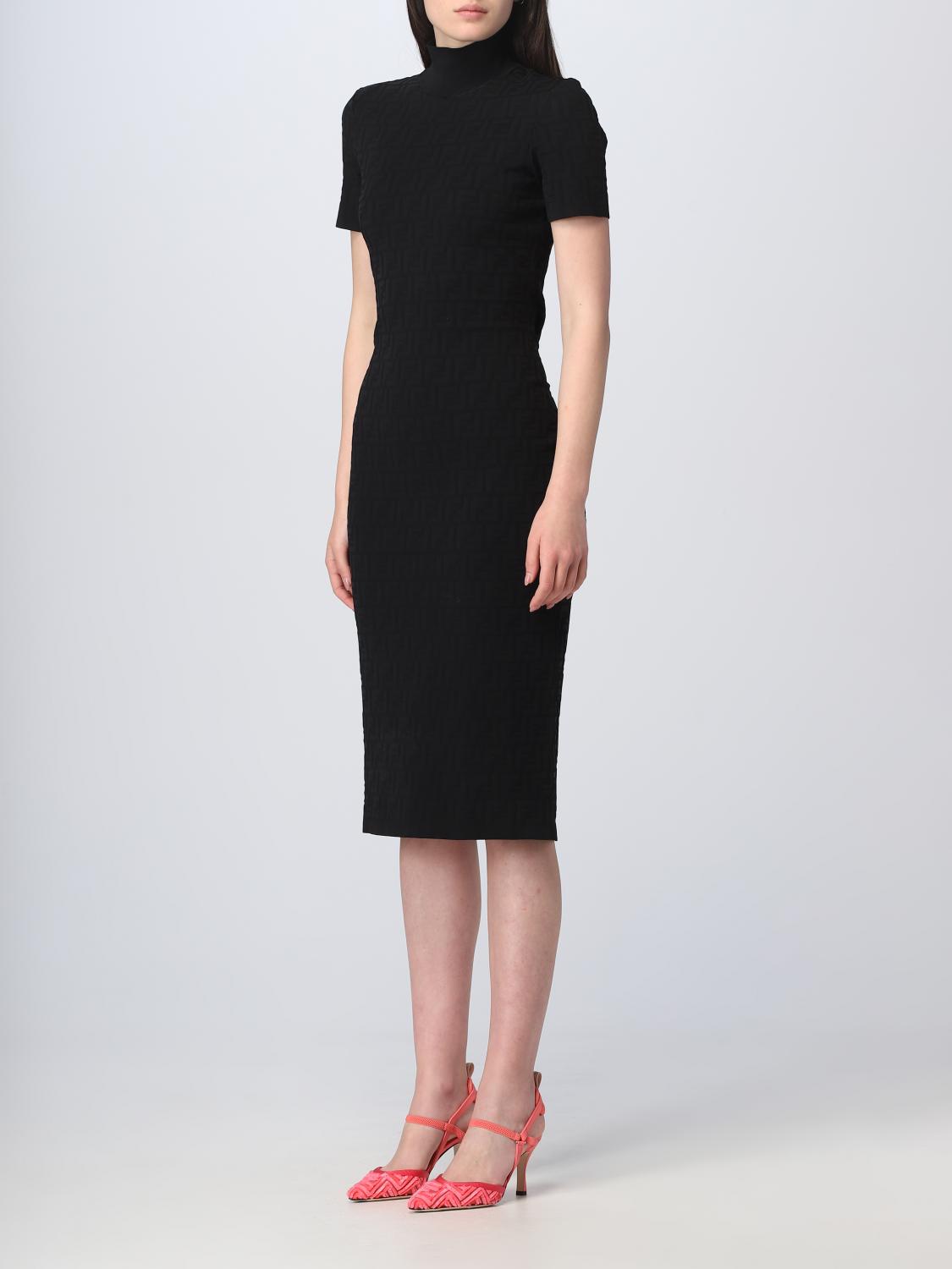 FENDI: Abito donna - Nero | Abito Fendi FZDB15ANJP online su GIGLIO.COM