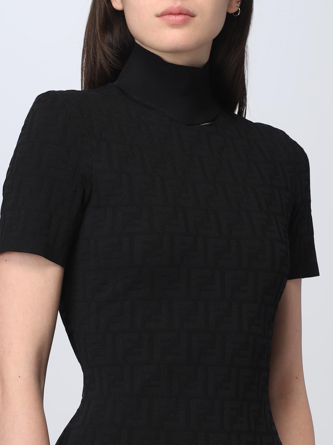 FENDI: Abito donna - Nero | Abito Fendi FZDB15ANJP online su GIGLIO.COM