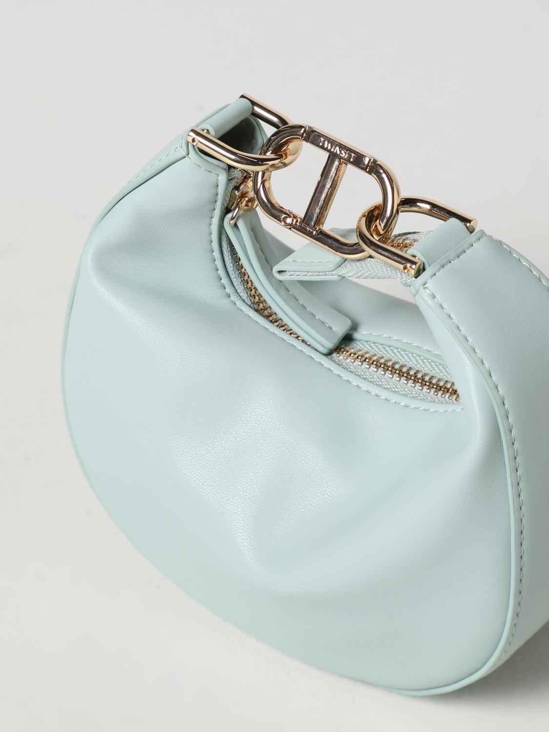 TWINSET: mini bag for woman - Mint | Twinset mini bag 231TB7360 online ...