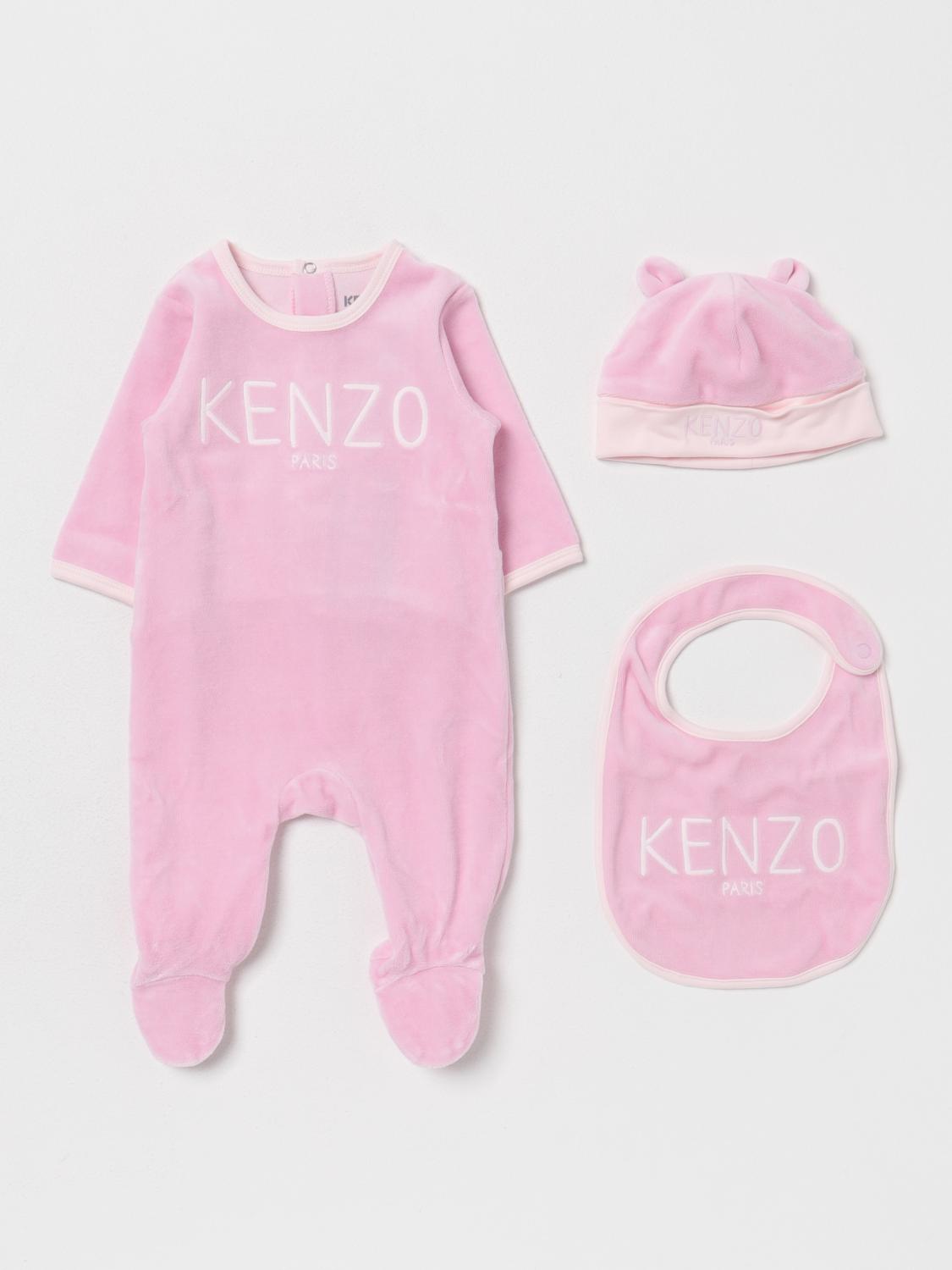 KENZO KIDS: pack for baby - Pink | Kenzo Kids pack K98143 online at ...