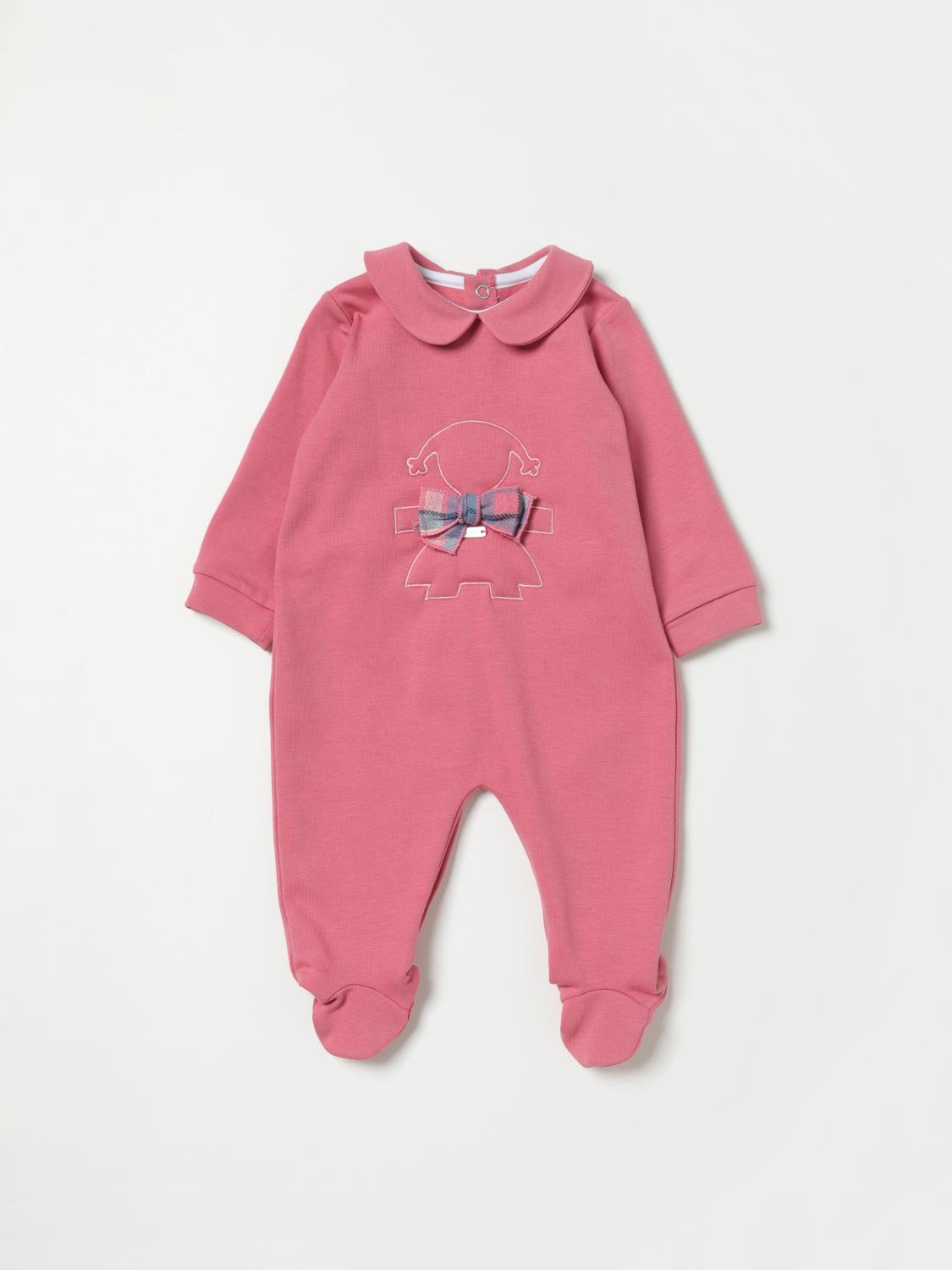 LE BEBE': romper for baby - Pink | Le Bebe' romper LBG4925 online at ...