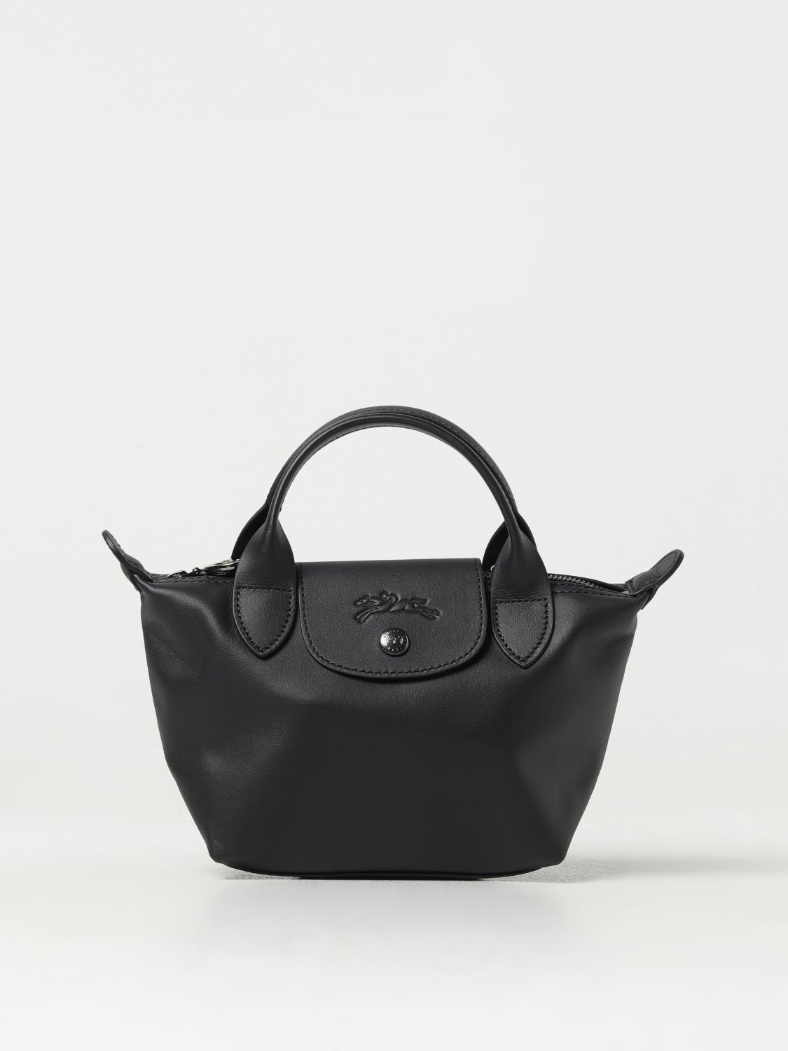 LONGCHAMP: Mini sac à main femme - Noir | Mini Sac À Main Longchamp ...