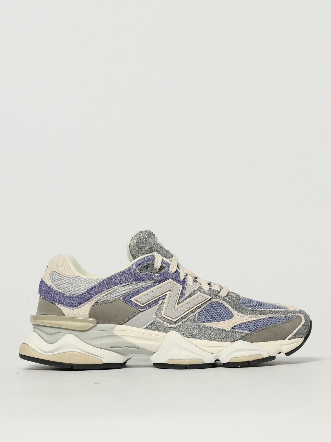 New Balance 906 Leather And Mesh Sneakers In Blue | ModeSens