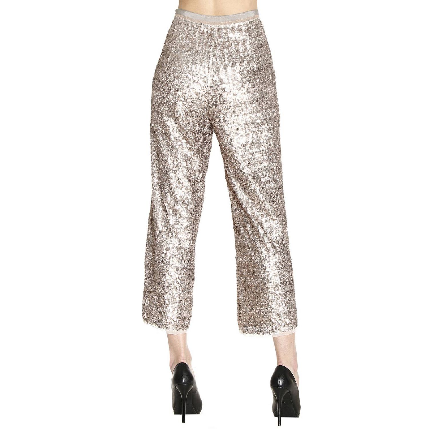 Maliparmi Outlet: Pants women | Pants Maliparmi Women Gold | Pants ...
