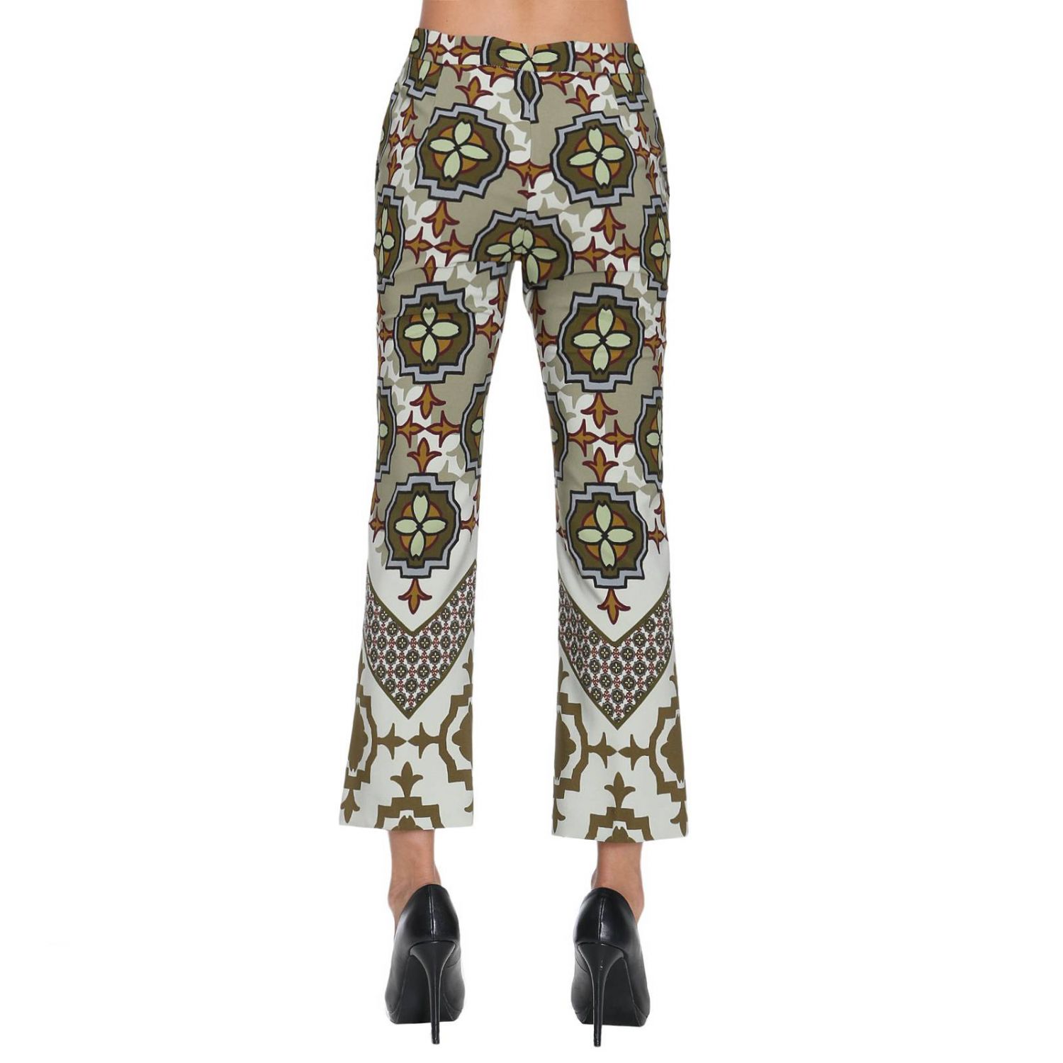 Maliparmi Outlet: Pants women | Pants Maliparmi Women Multicolor ...
