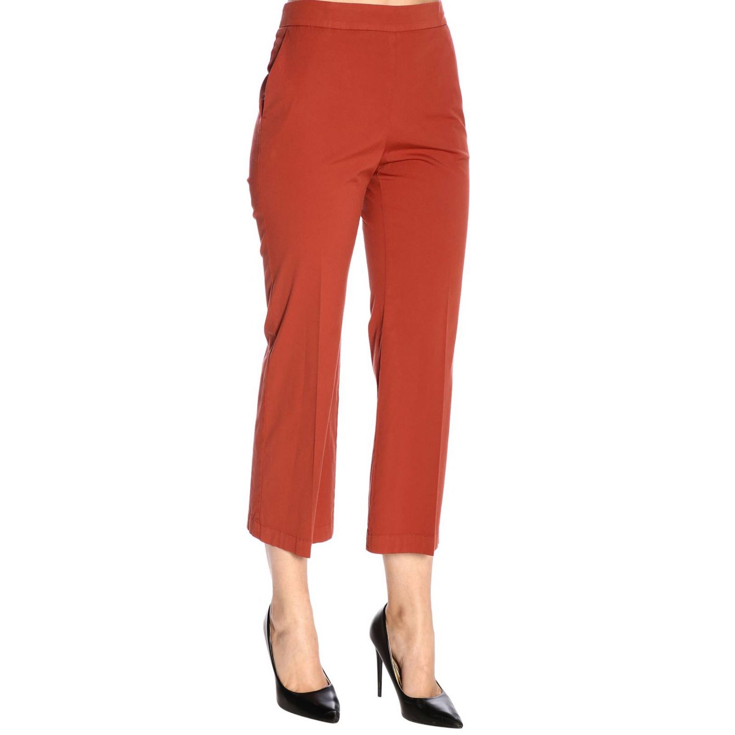Maliparmi Outlet: Pants woman - Earth | Maliparmi Pants JH7144 12114 ...