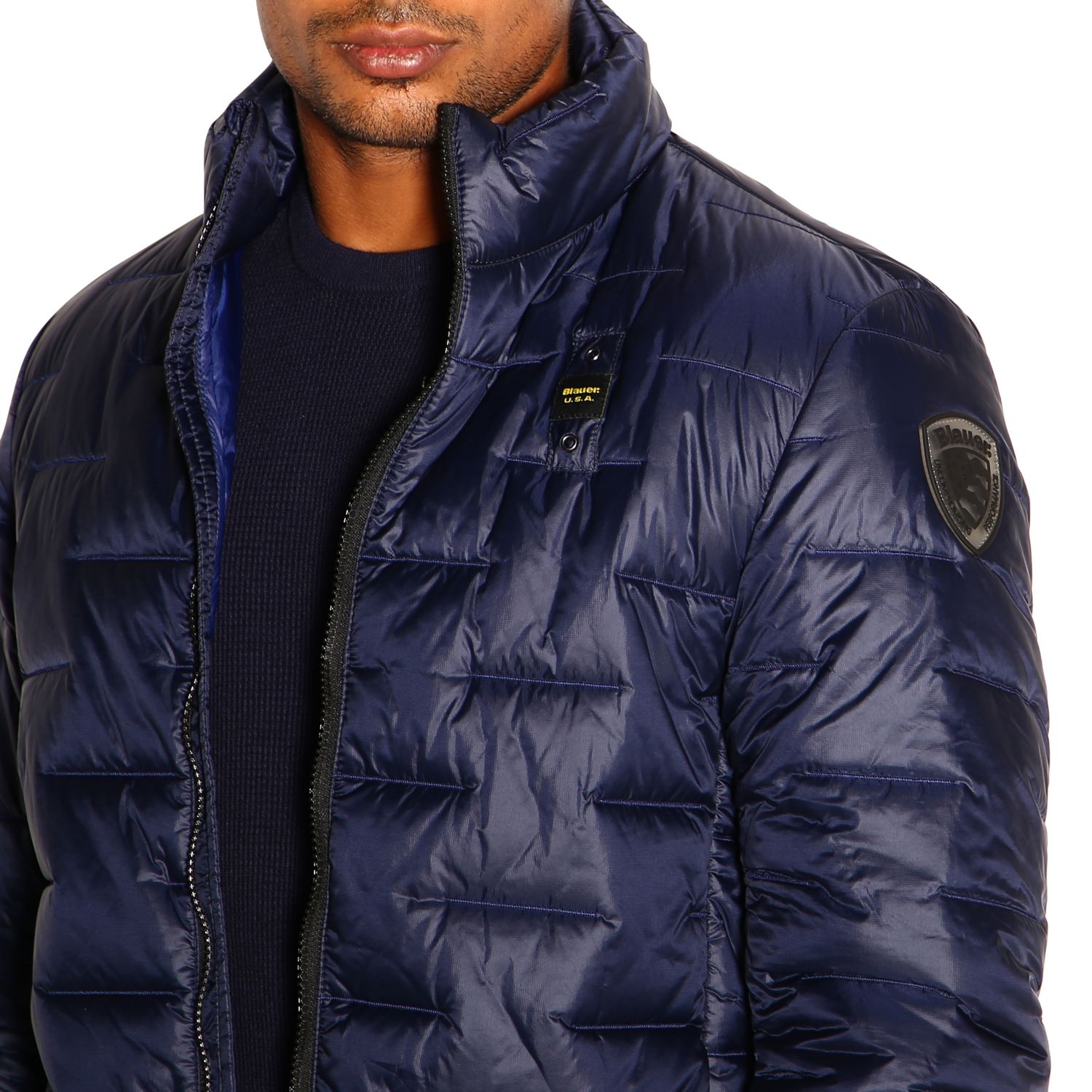 Blauer Outlet: Giacca uomo - Blue | Giacca Blauer WBLUC02097 004719 ... Blauer Outlet: Giacca uomo - Blue | Giacca Blauer WBLUC02097 004719 ...