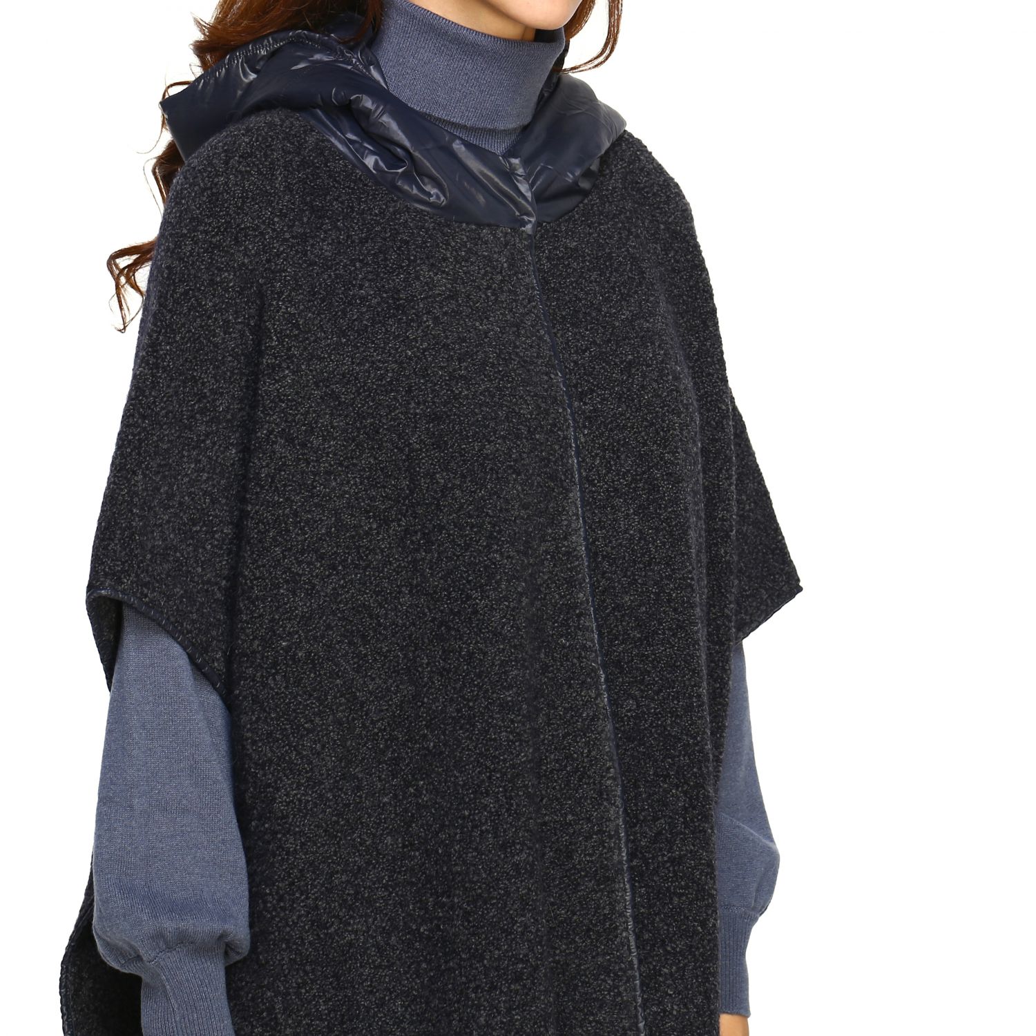 Fabiana Filippi Outlet: Cape women - Grey | Cape Fabiana Filippi ...