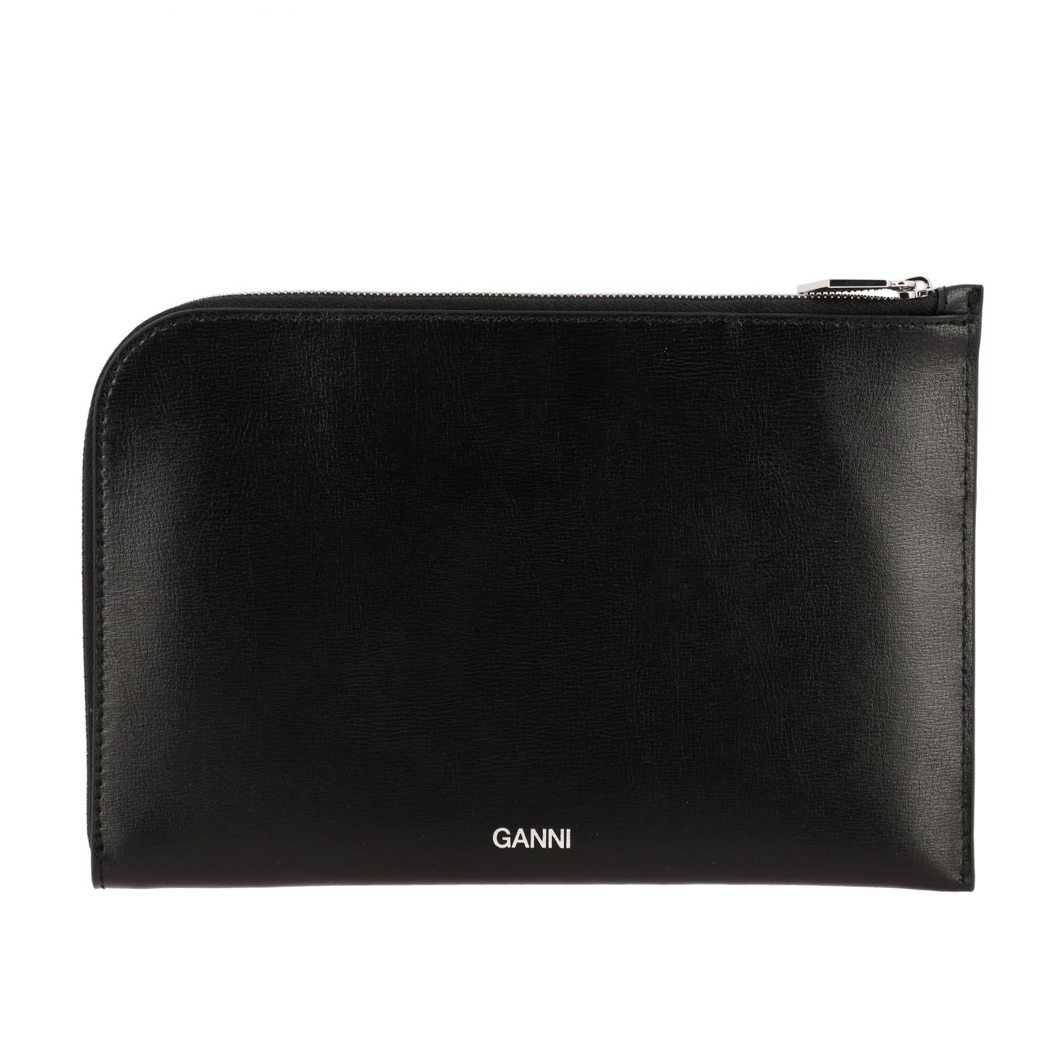Ganni Outlet: clutch for woman - Black | Ganni clutch A2167 online on ...