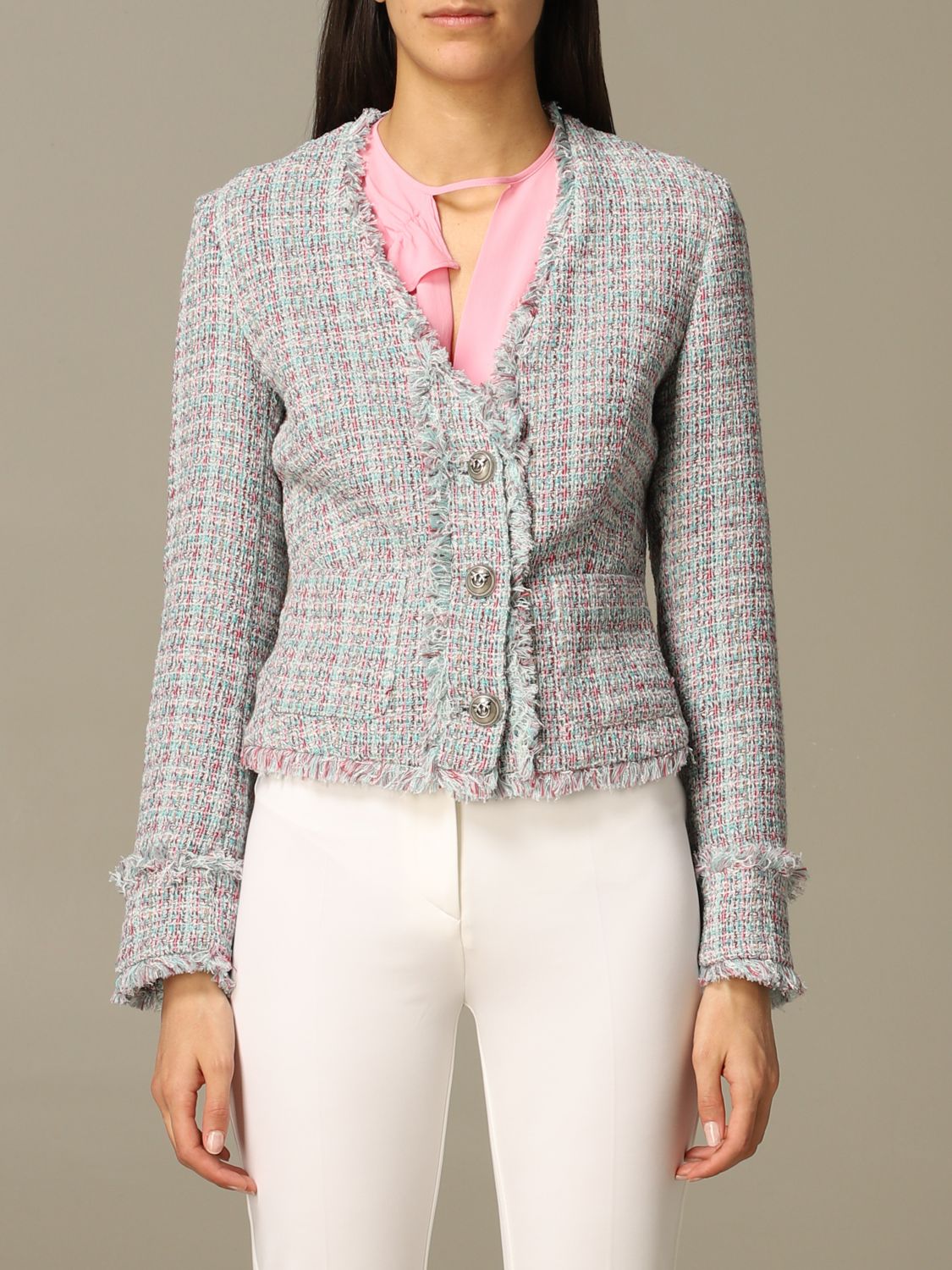 Pinko Outlet: Jacket women | Jacket Pinko Women Multicolor | Jacket ...