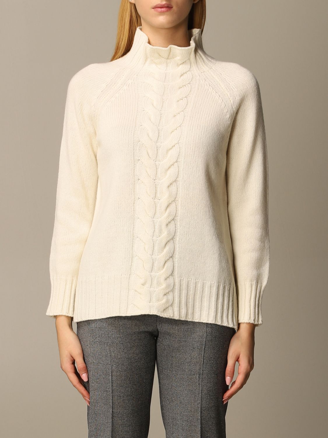 KANGRA: Sweater women - White | Sweater Kangra 171005 GIGLIO.COM