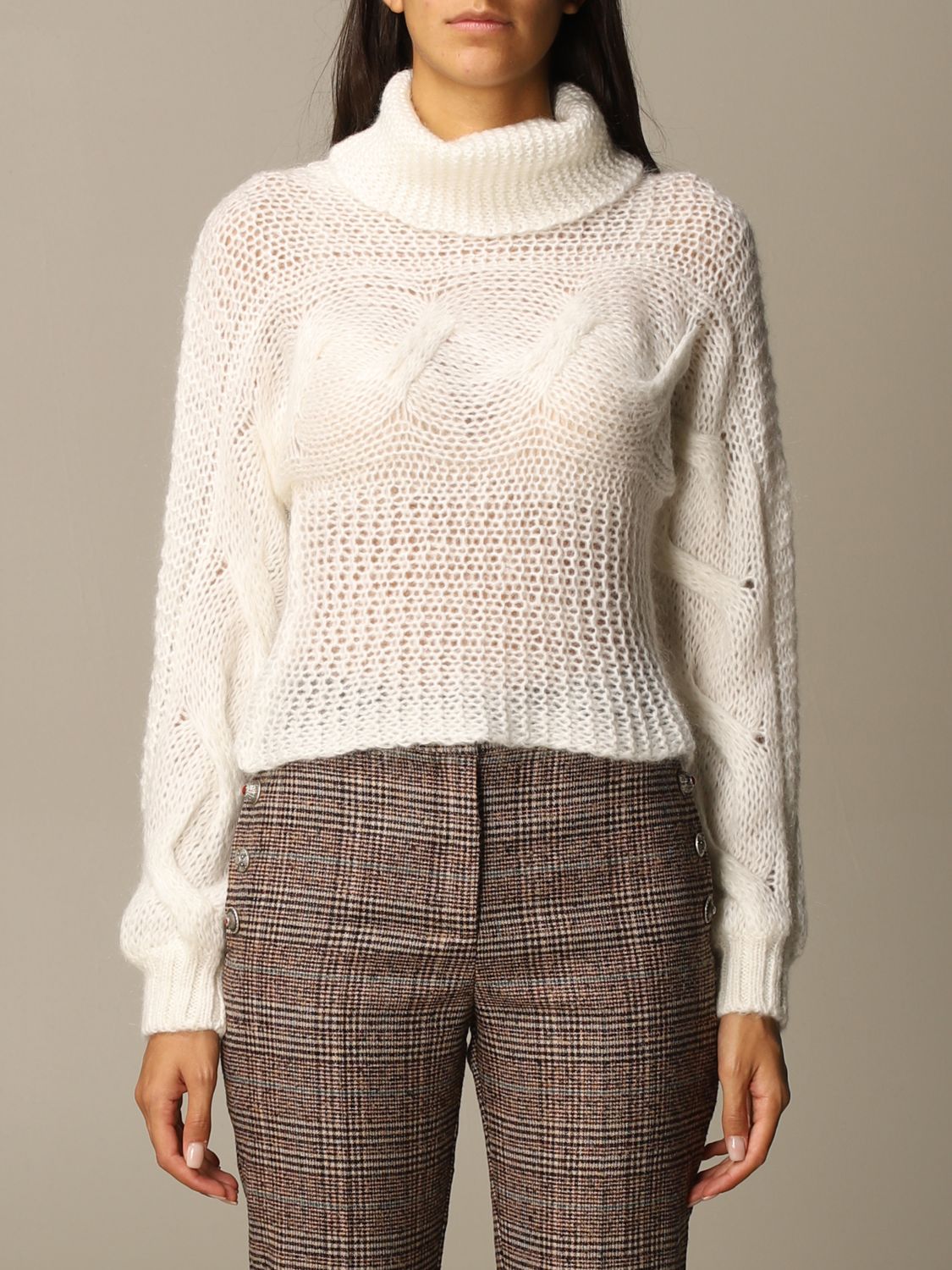 Manila Grace Outlet: Sweater women | Sweater Manila Grace Women Yellow ...